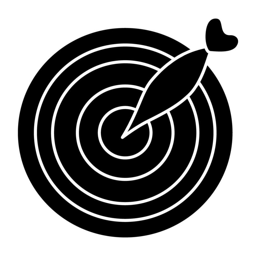 Conceptual design icon of target 41036161 Vector Art at Vecteezy