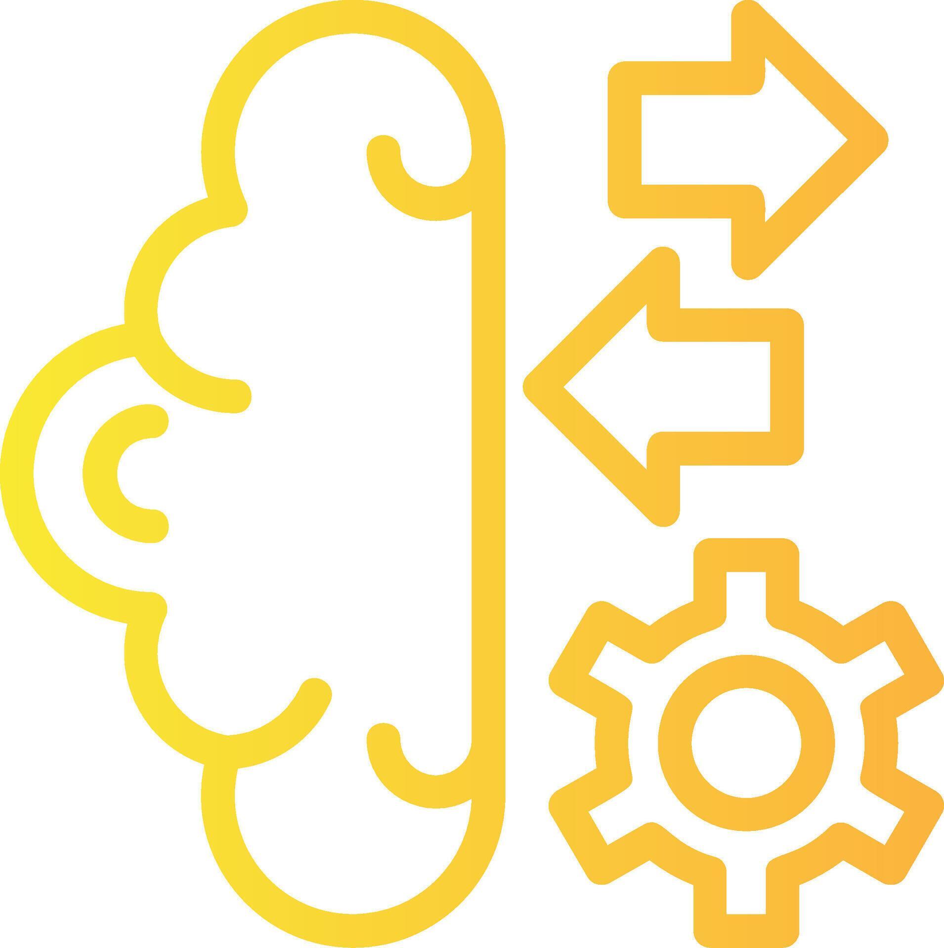 Self Optimizing Systems Linear Gradient Icon 41058349 Vector Art At