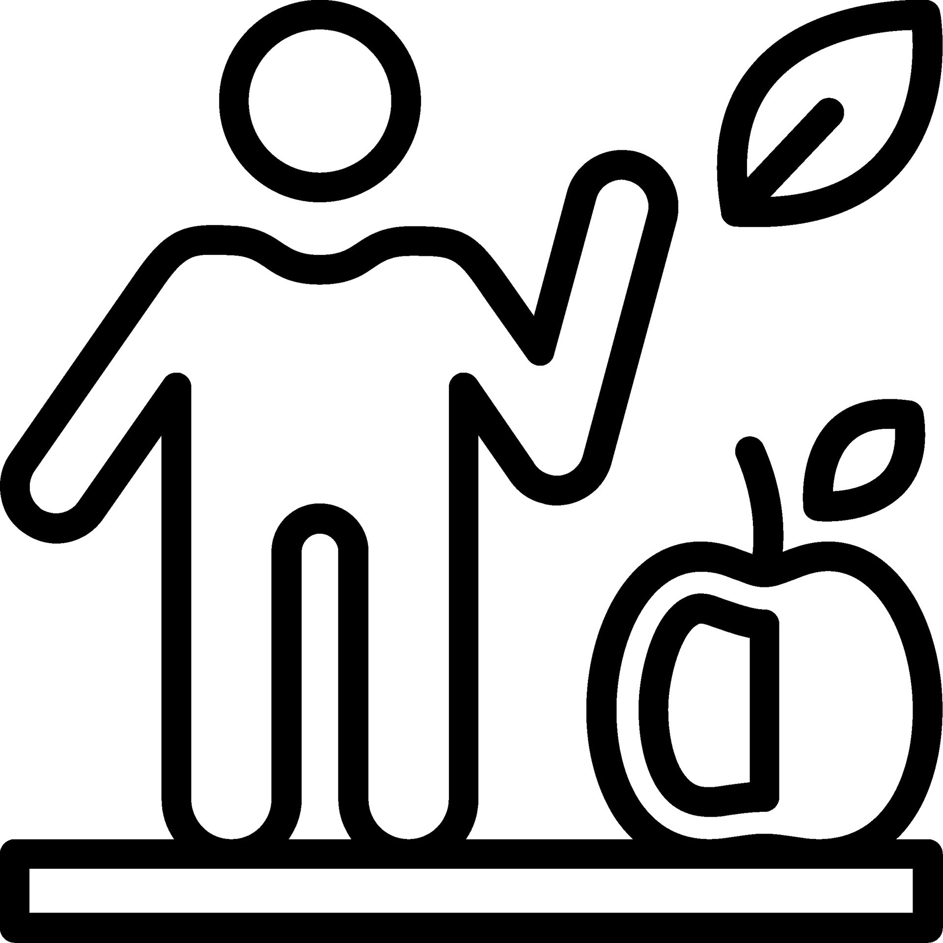 Healthy Diet Line Icon 41058548 Vector Art at Vecteezy