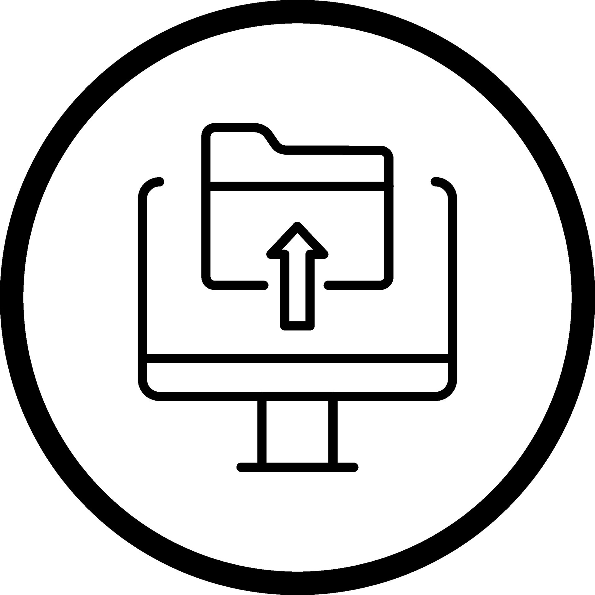 File Upload Vector Icon 41064063 Vector Art at Vecteezy