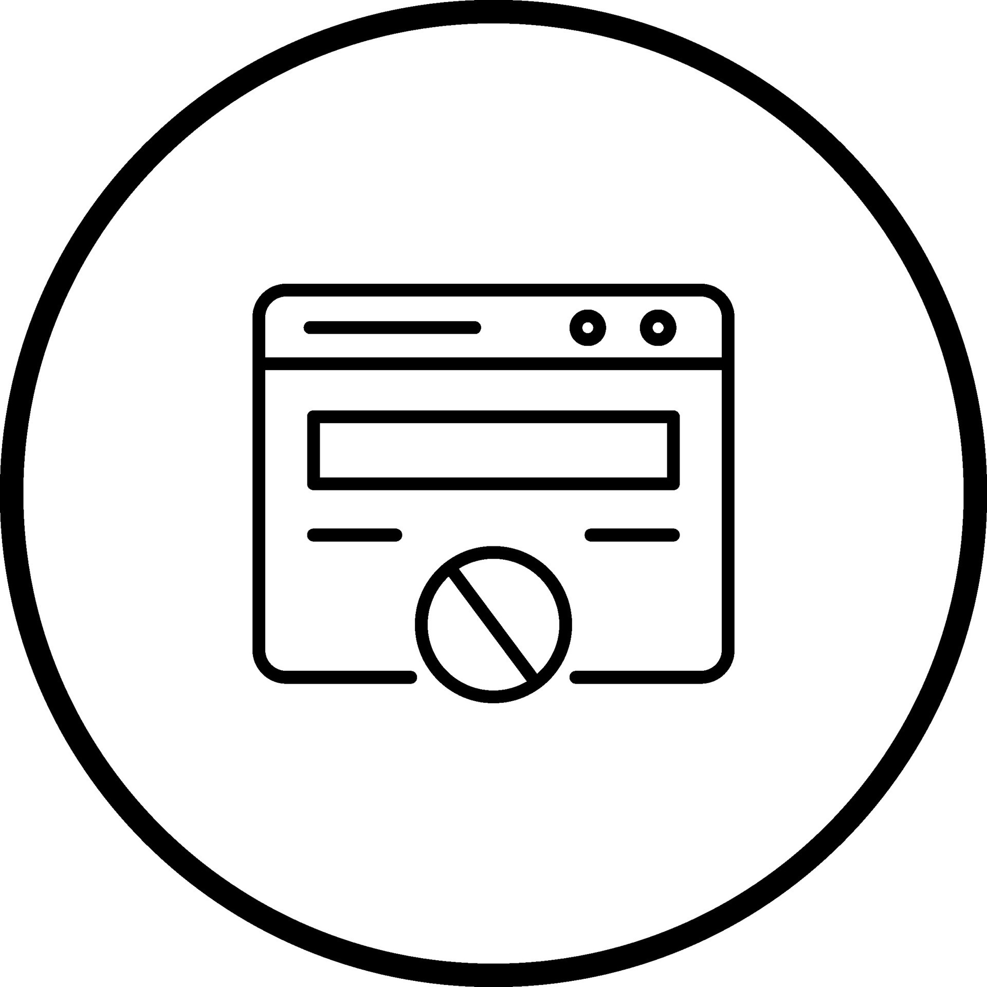 Block Website Vector Icon 41064719 Vector Art at Vecteezy Block Website Vector Icon 41064719 Vector Art at Vecteezy