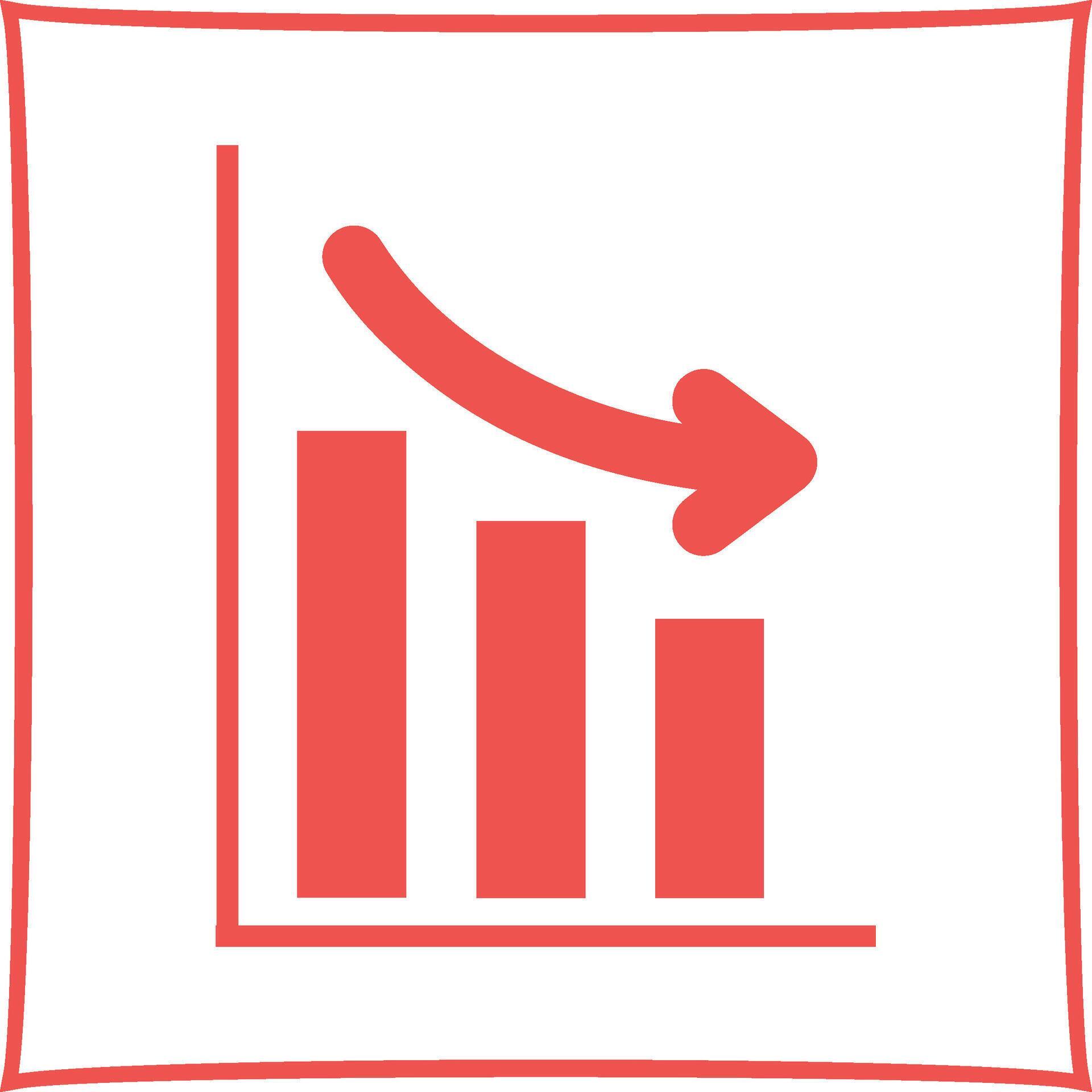 Decrease Vector Icon 41070305 Vector Art at Vecteezy