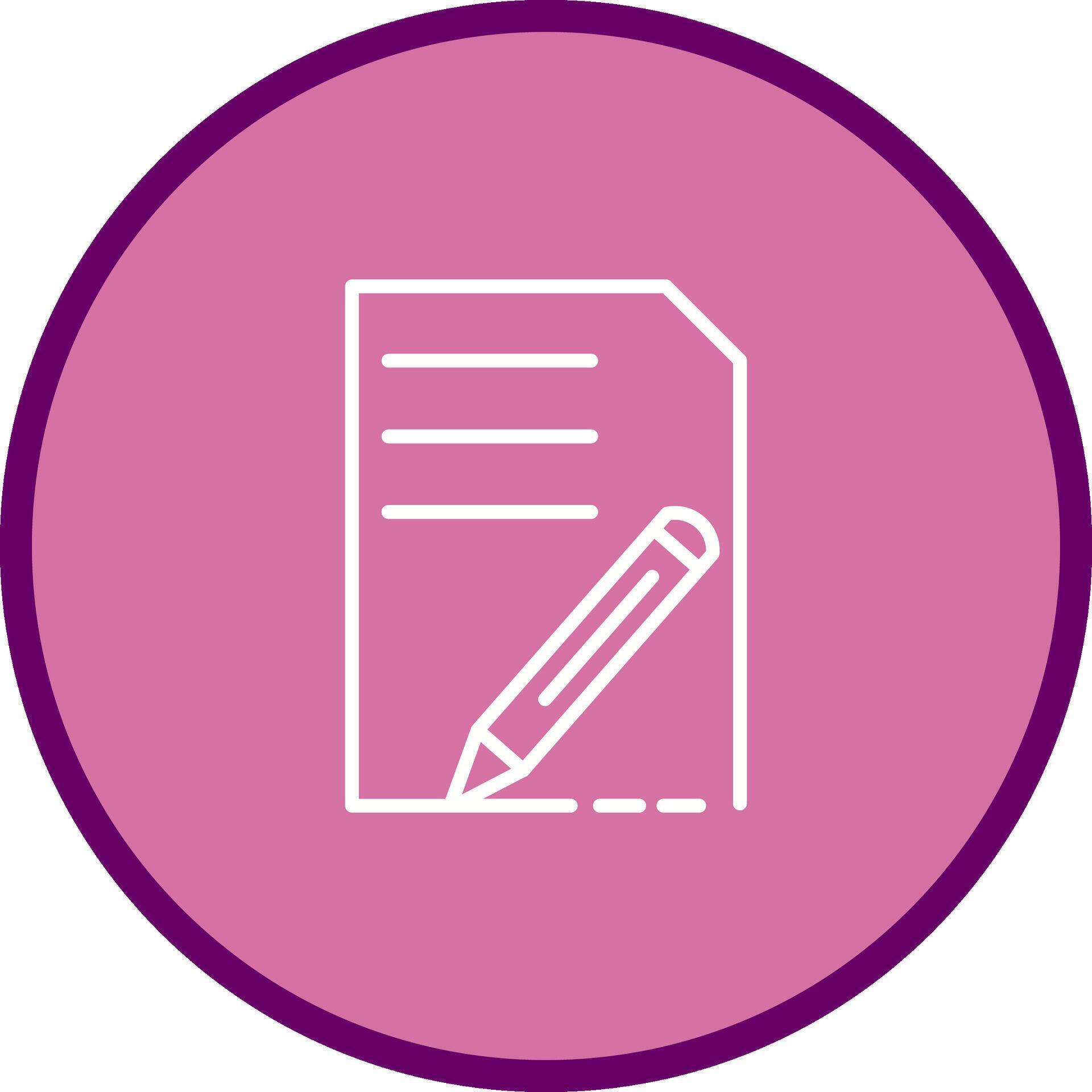 Document Edit Vector Icon 41074514 Vector Art at Vecteezy