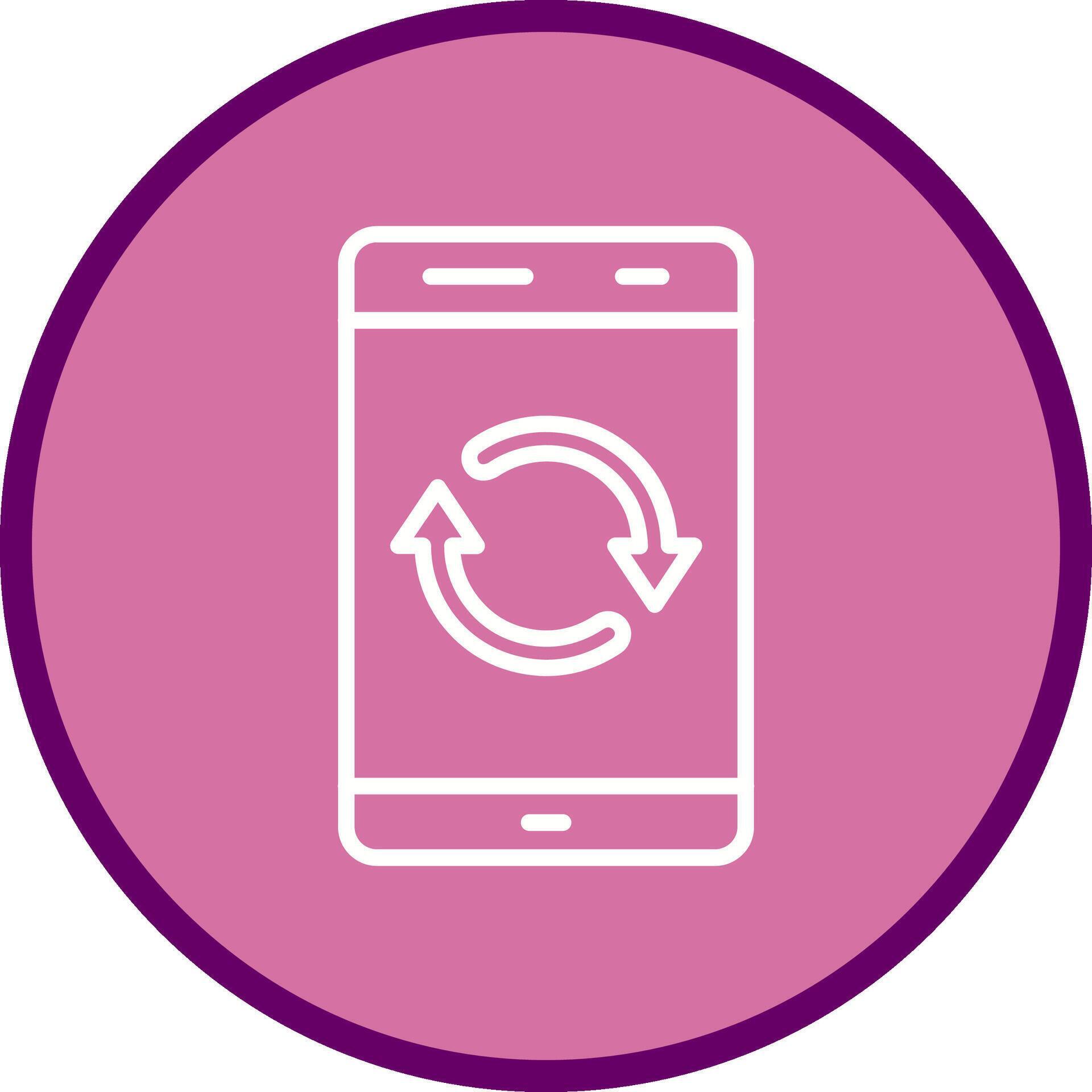 Sync Vector Icon 41076644 Vector Art at Vecteezy