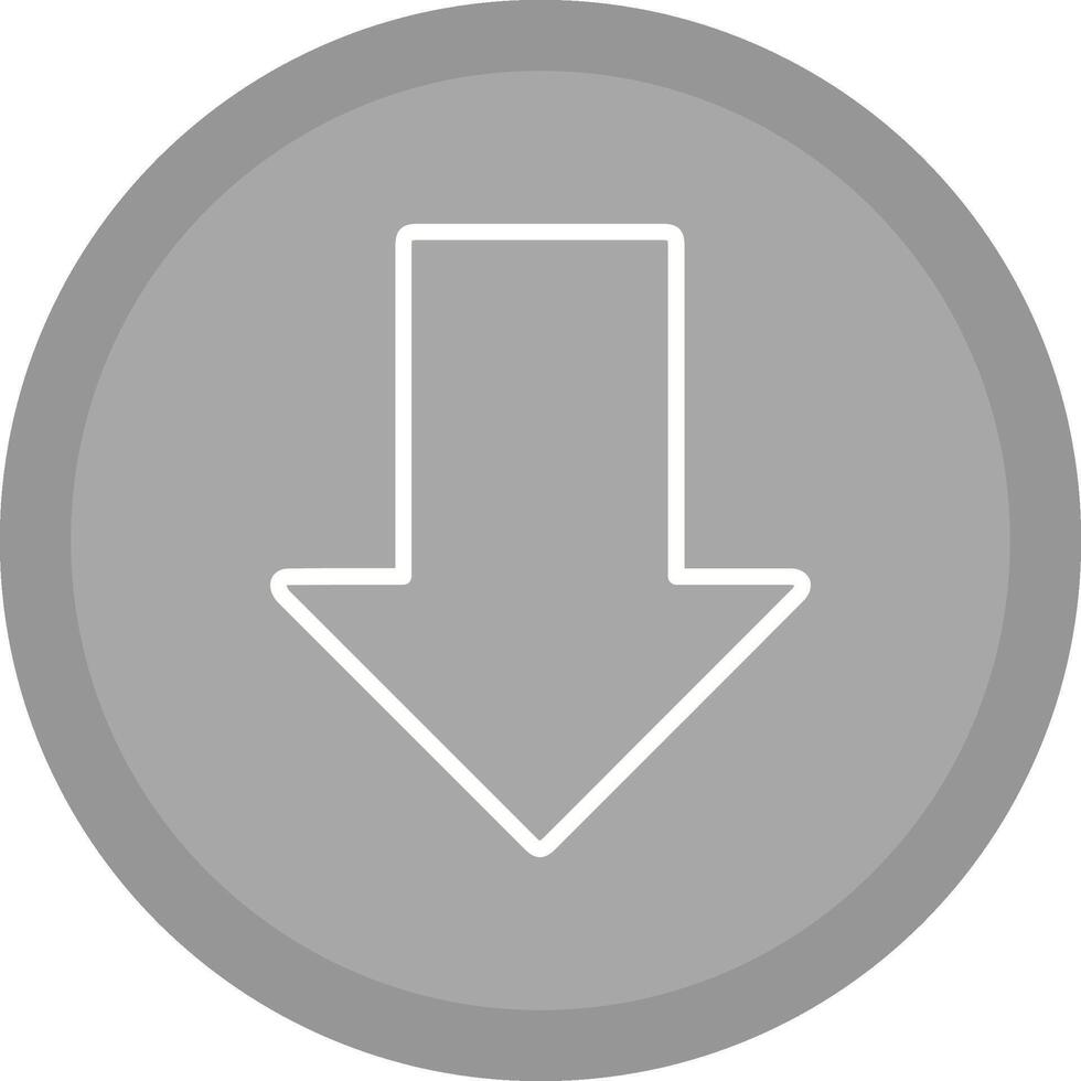 Down Vector Icon 41080479 Vector Art at Vecteezy