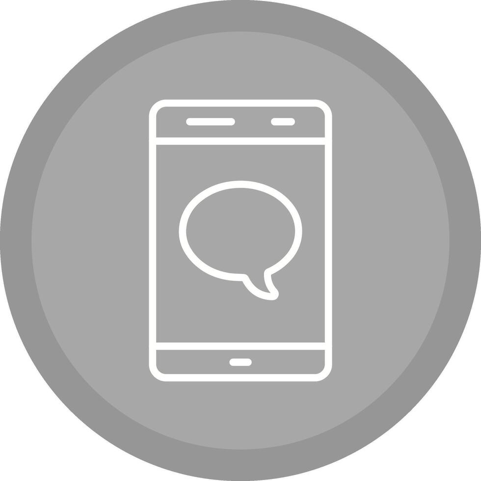 Single Message Bubble Vector Icon 41080985 Vector Art at Vecteezy