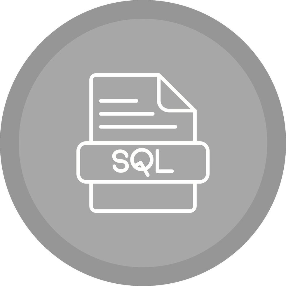 SQL Vector Icon 41081123 Vector Art at Vecteezy