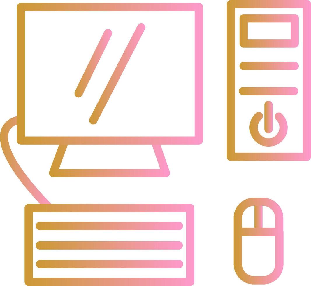 Computer Vector Icon 41082120 Vector Art at Vecteezy