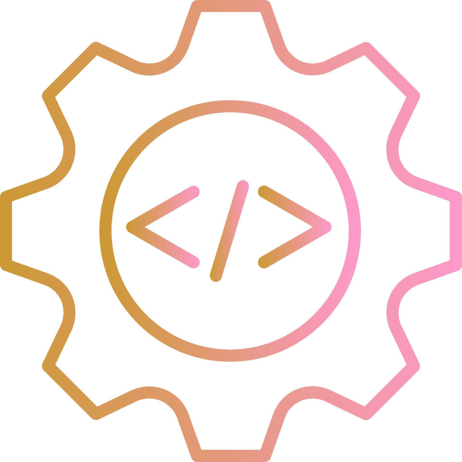 Coding Gear Vector Icon 41082619 Vector Art at Vecteezy