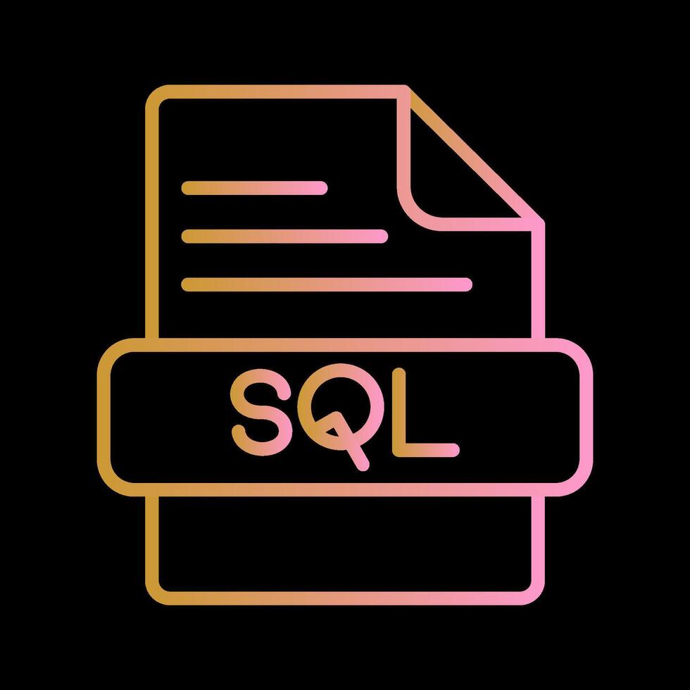 SQL Vector Icon 41087086 Vector Art at Vecteezy