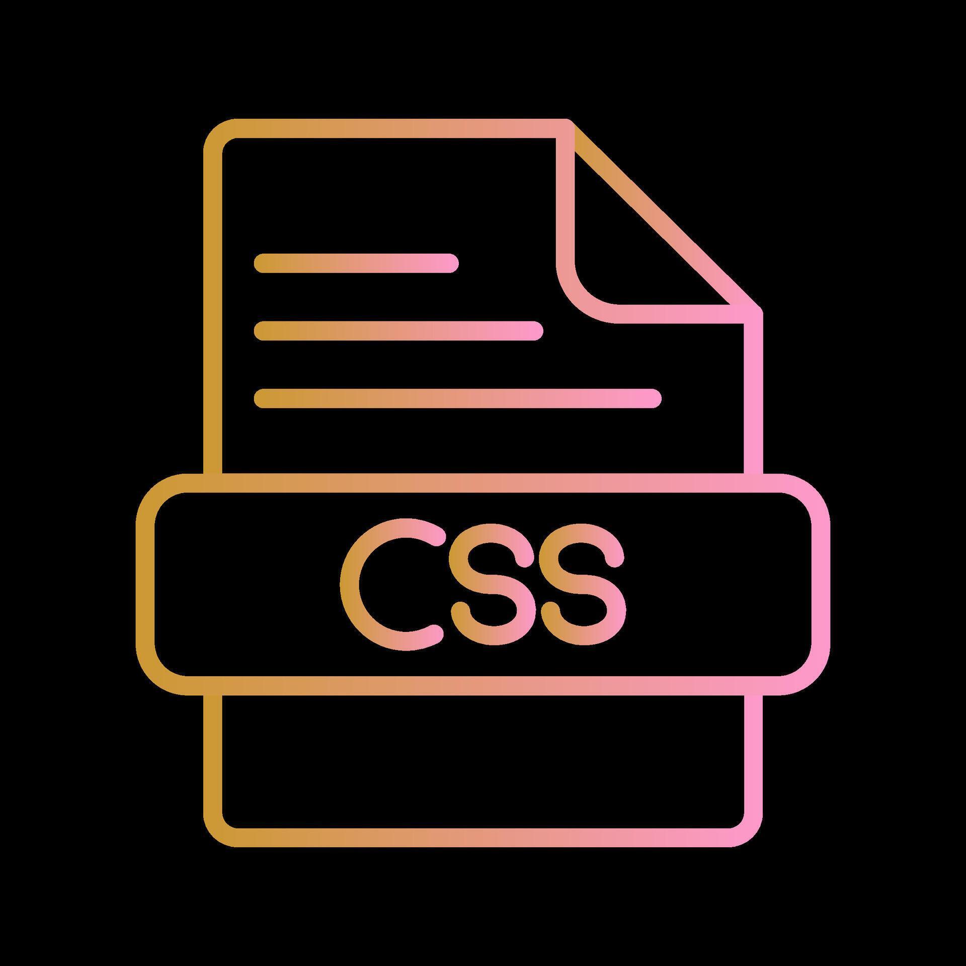 CSS Vector Icon 41087360 Vector Art at Vecteezy