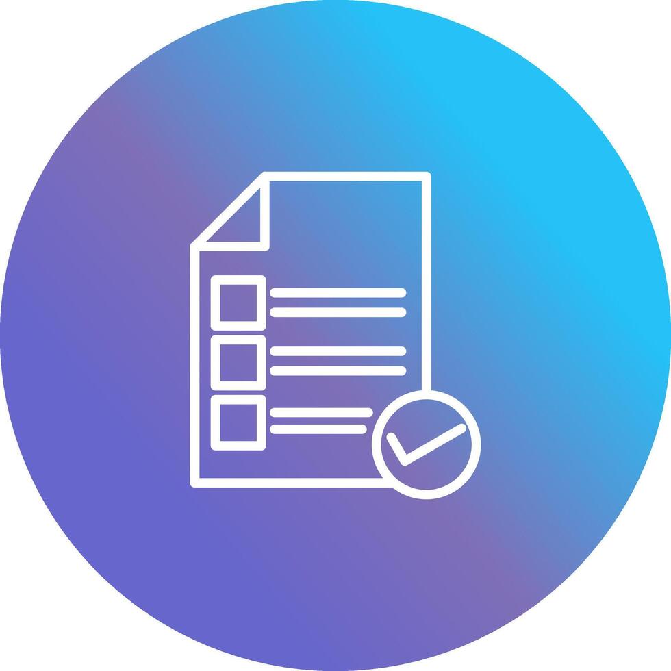 icono de vector de documento válido 41096488 Vector en Vecteezy