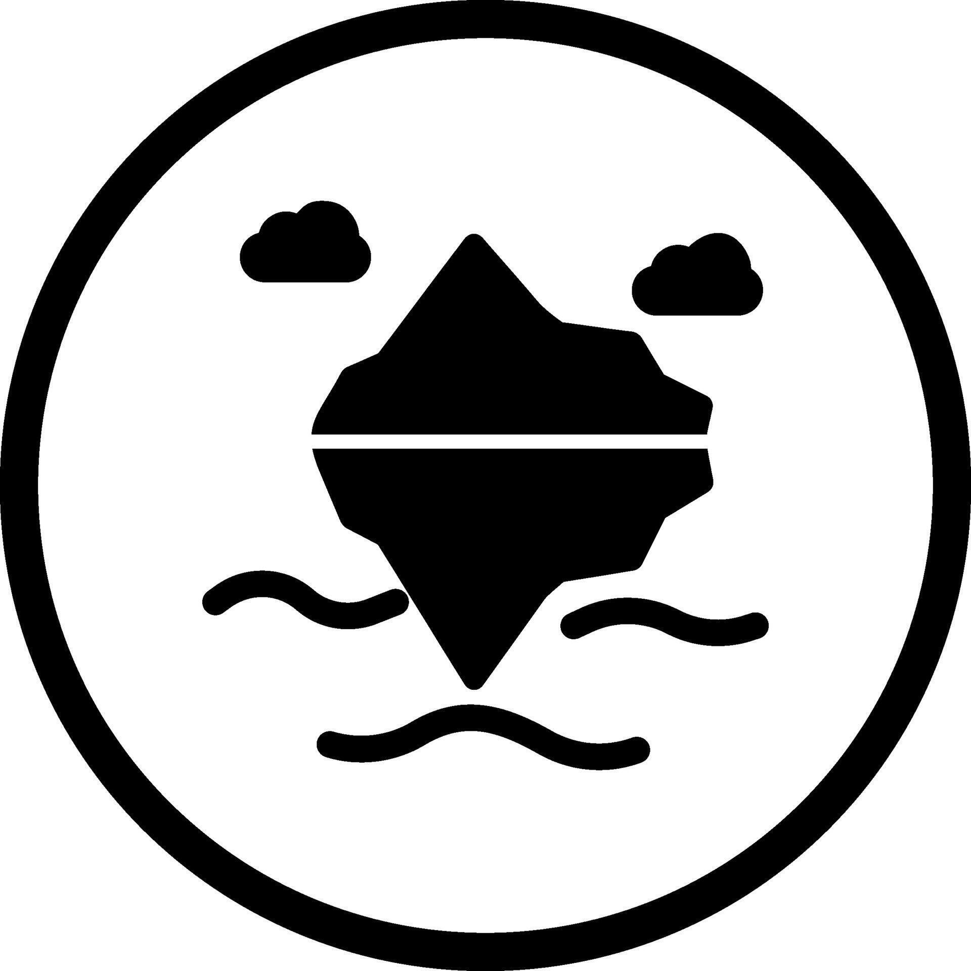 Iceberg Vector Icon 41102983 Vector Art at Vecteezy
