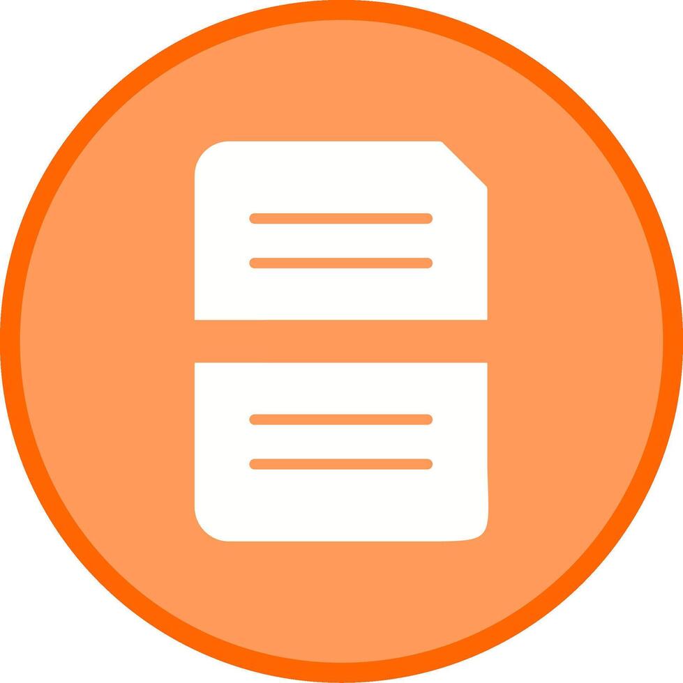 Split Document Vector Icon 41114042 Vector Art At Vecteezy