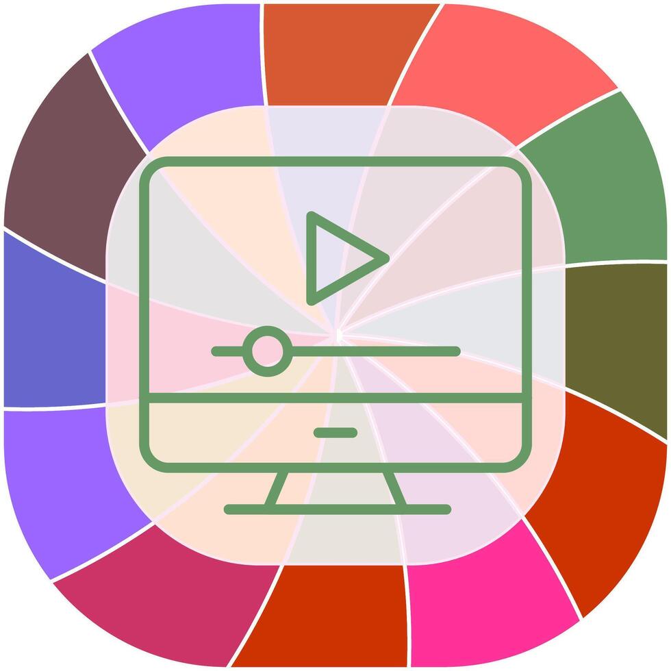 icono de vector de tutoriales en línea 41131635 Vector en Vecteezy