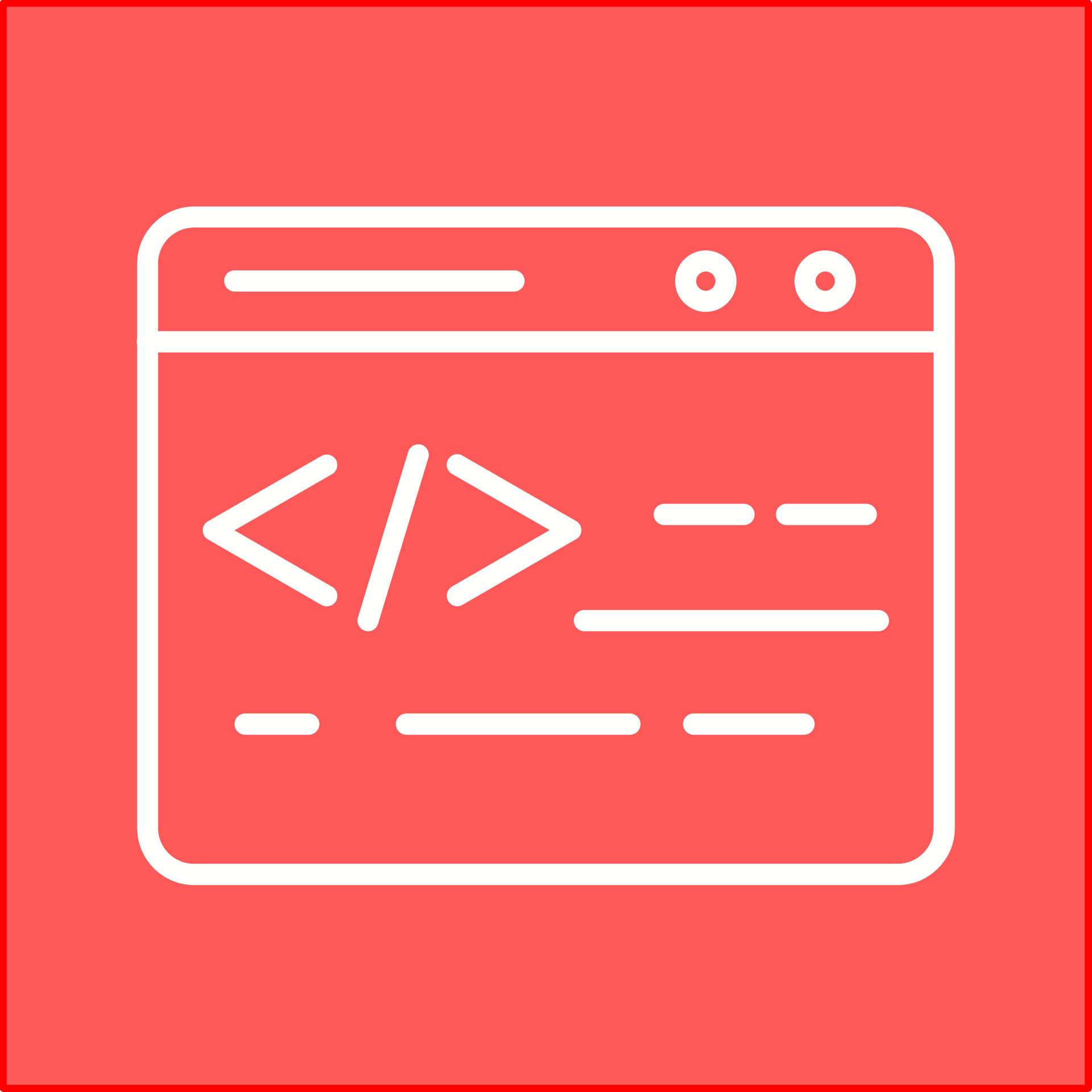 Web Coding Vector Icon 41134572 Vector Art At Vecteezy