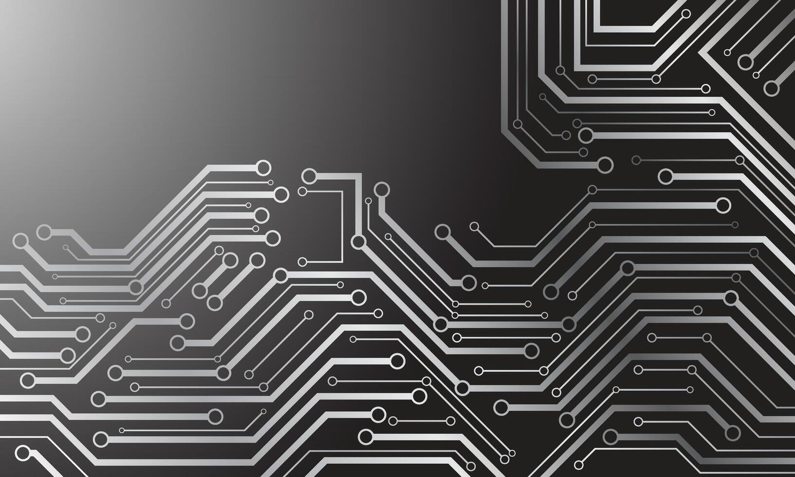 Abstract Technology Background Circuit Board Structure Science And