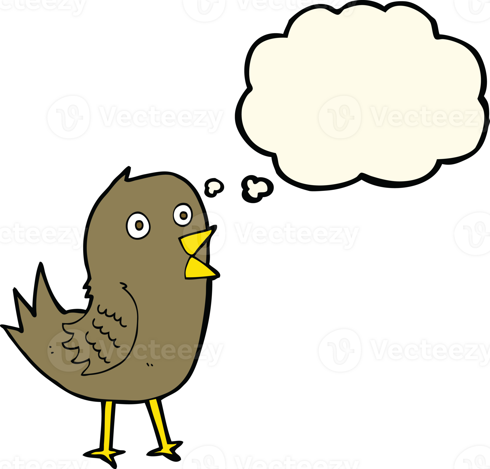 cartoon tweeting bird with thought bubble 41142880 PNG cartoon tweeting bird with thought bubble 41142880 PNG