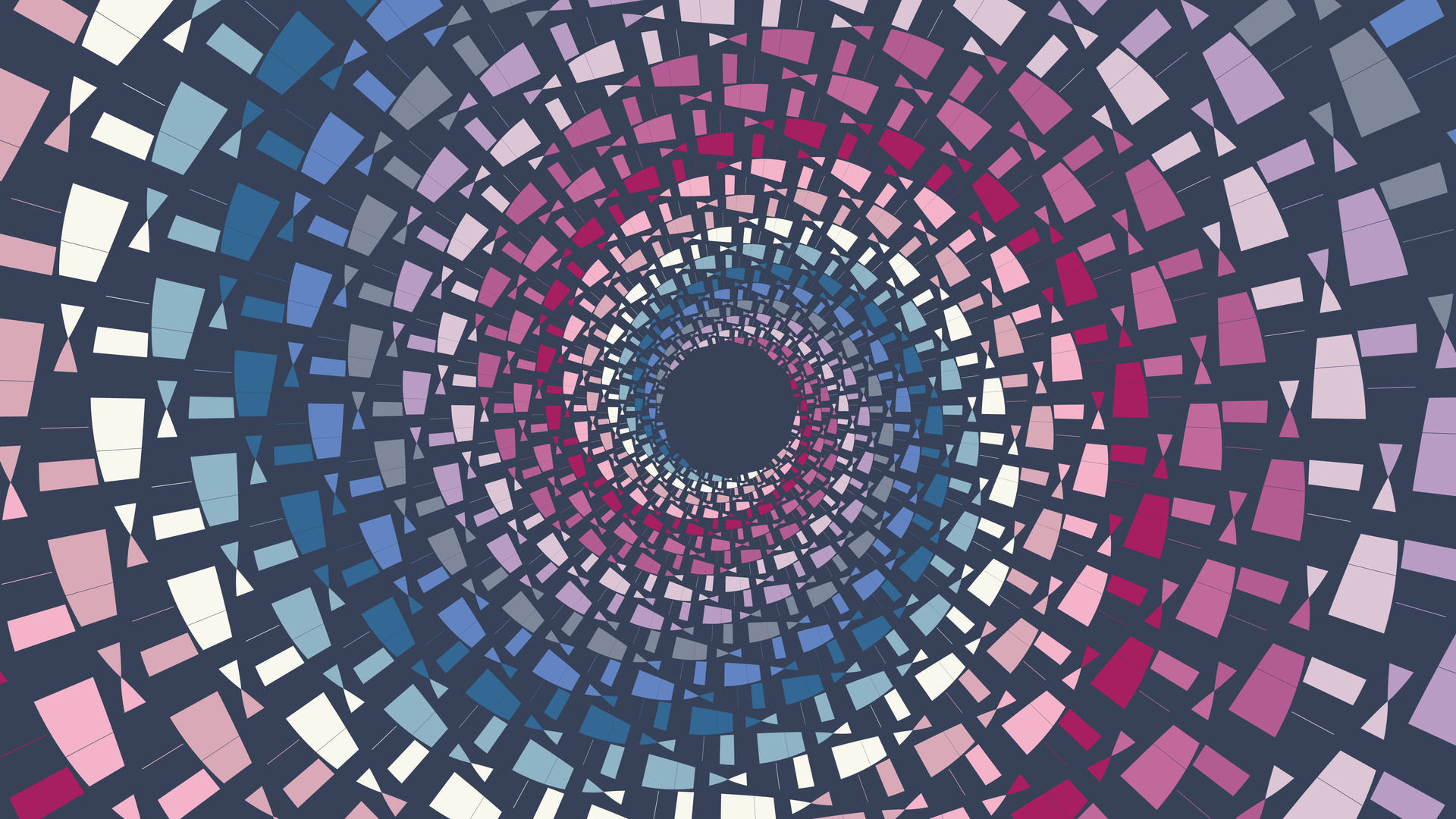 Abstract spiral round spinning vortex wavy line urgency data cycle ...