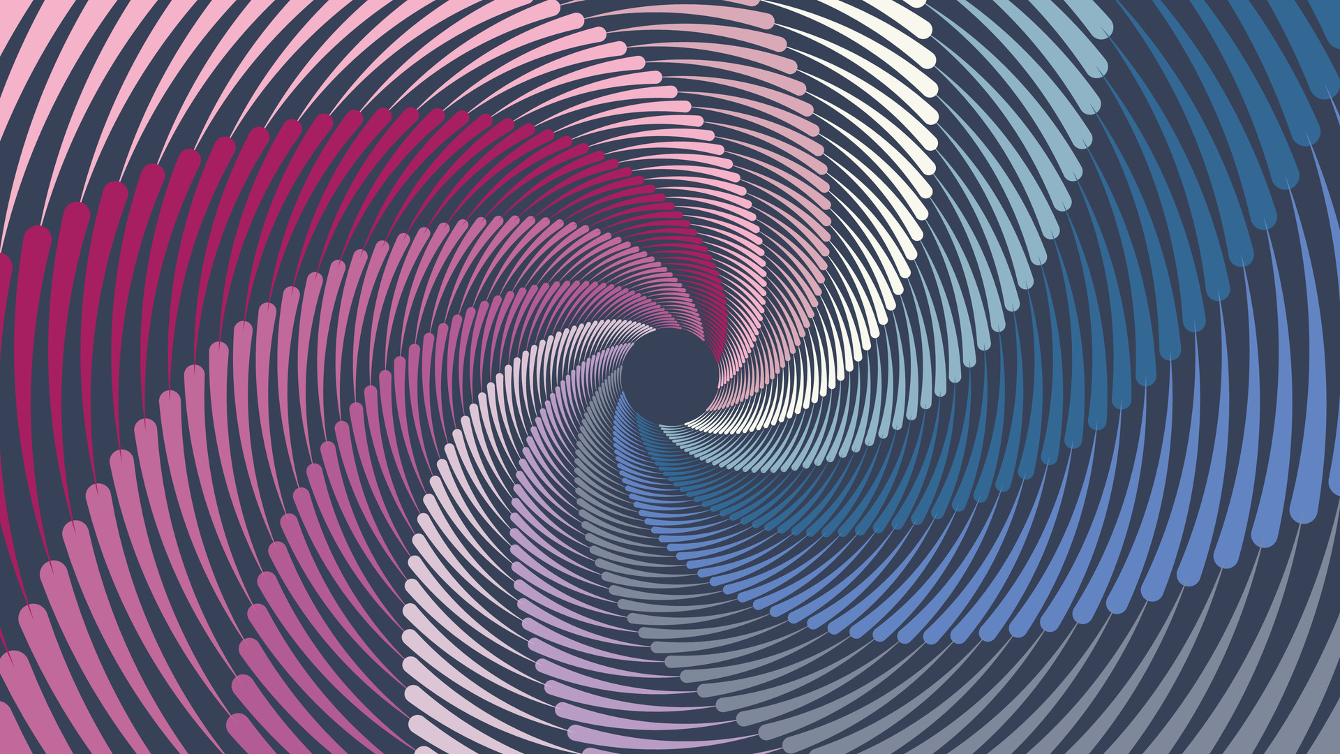 Abstract spiral round spinning vortex wavy line urgency data cycle ...