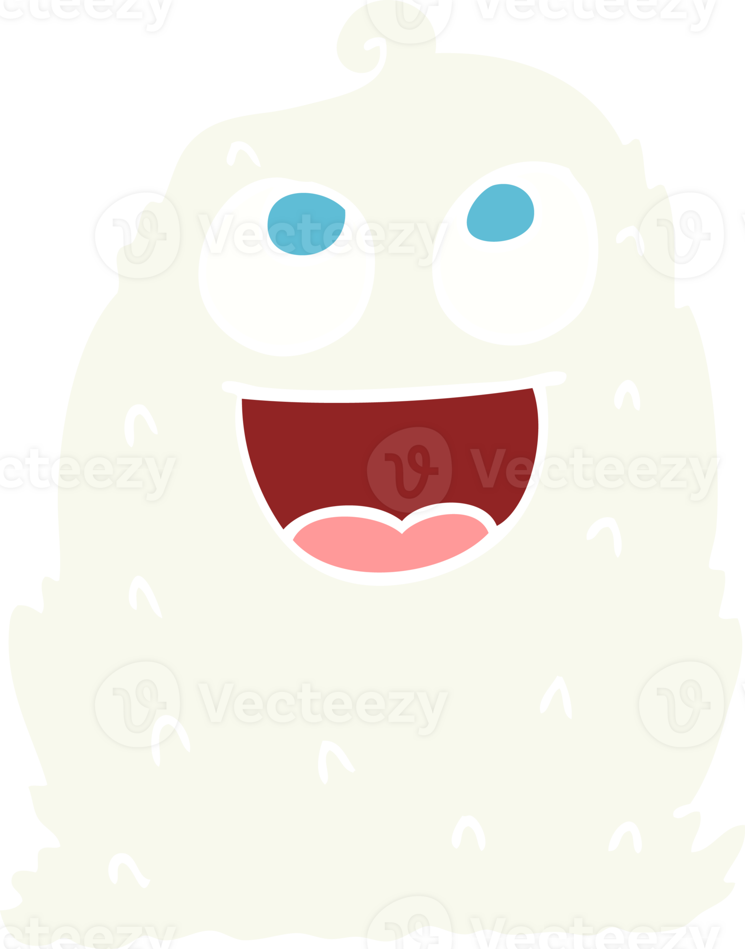 flat color illustration cartoon lumpy ghost 41145250 PNG flat color illustration cartoon lumpy ghost 41145250 PNG