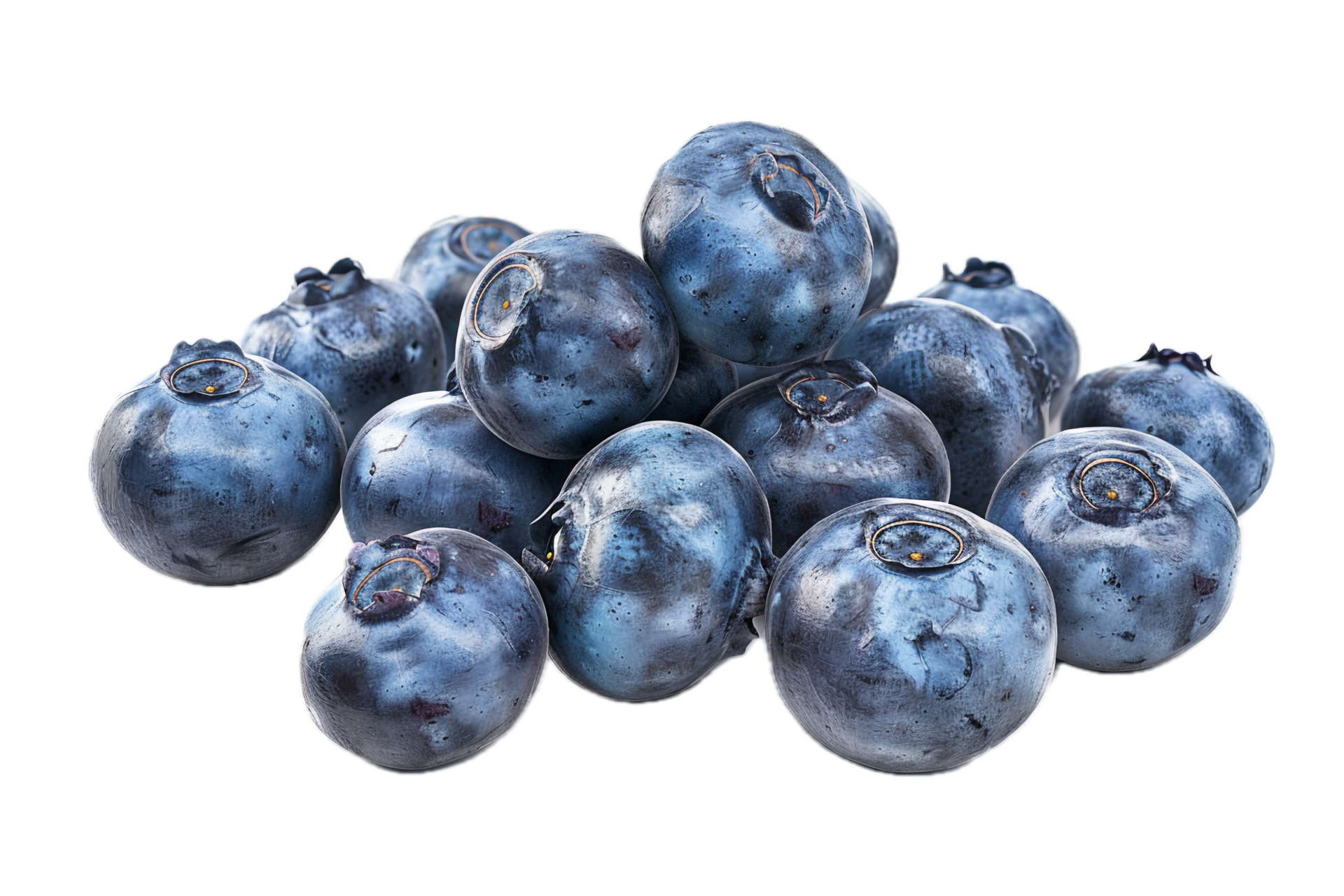 AI generated Fresh Blueberries Cluster png 41149797 PNG
