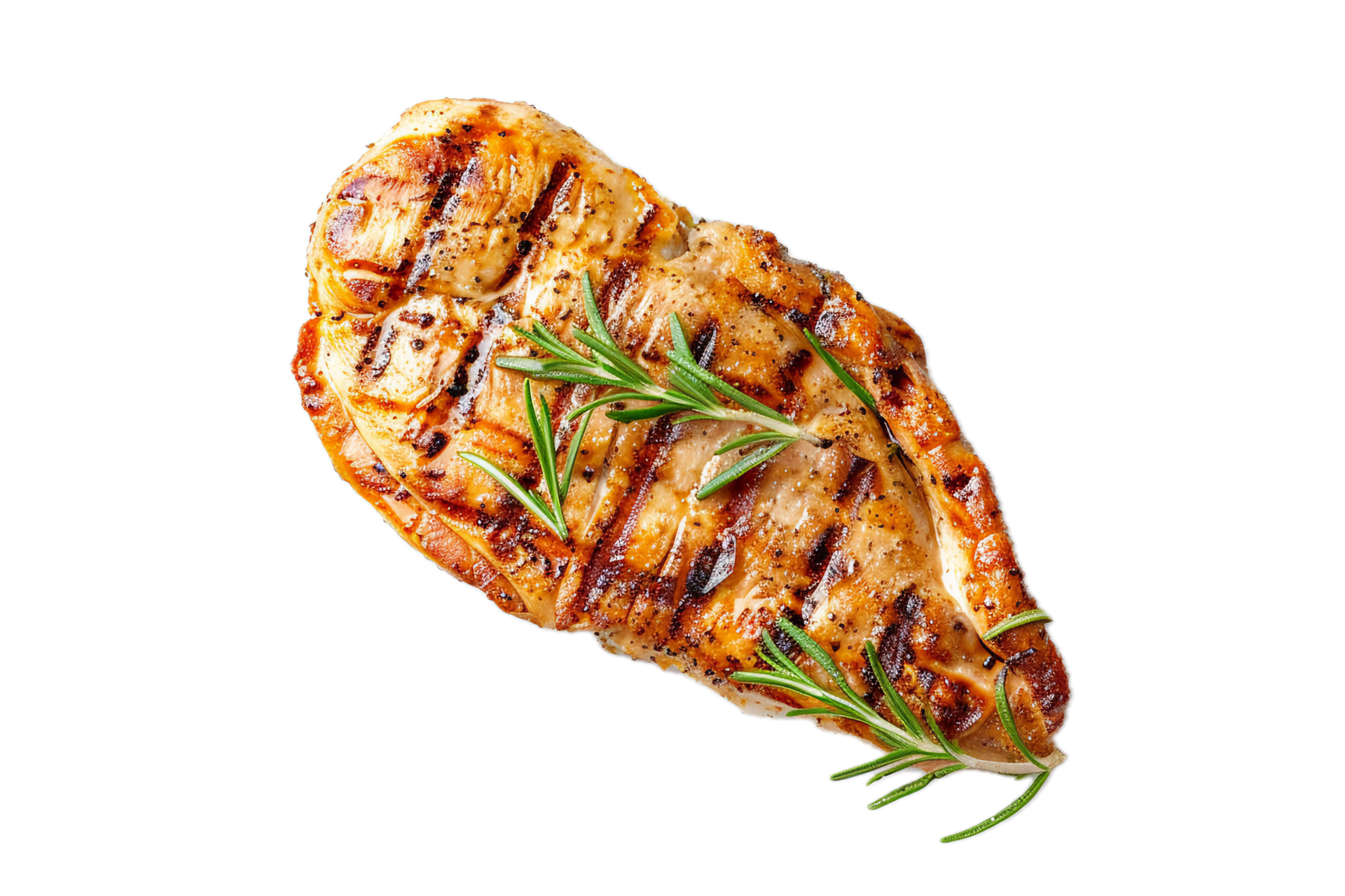 Ai Generated Grilled Chicken Breasts With Rosemary Png 41149815 Png