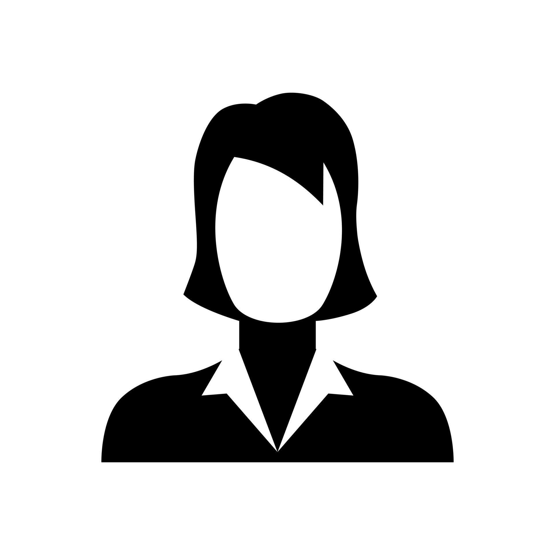 Business woman icon. Female pictogram 41150803 Vector Art at Vecteezy