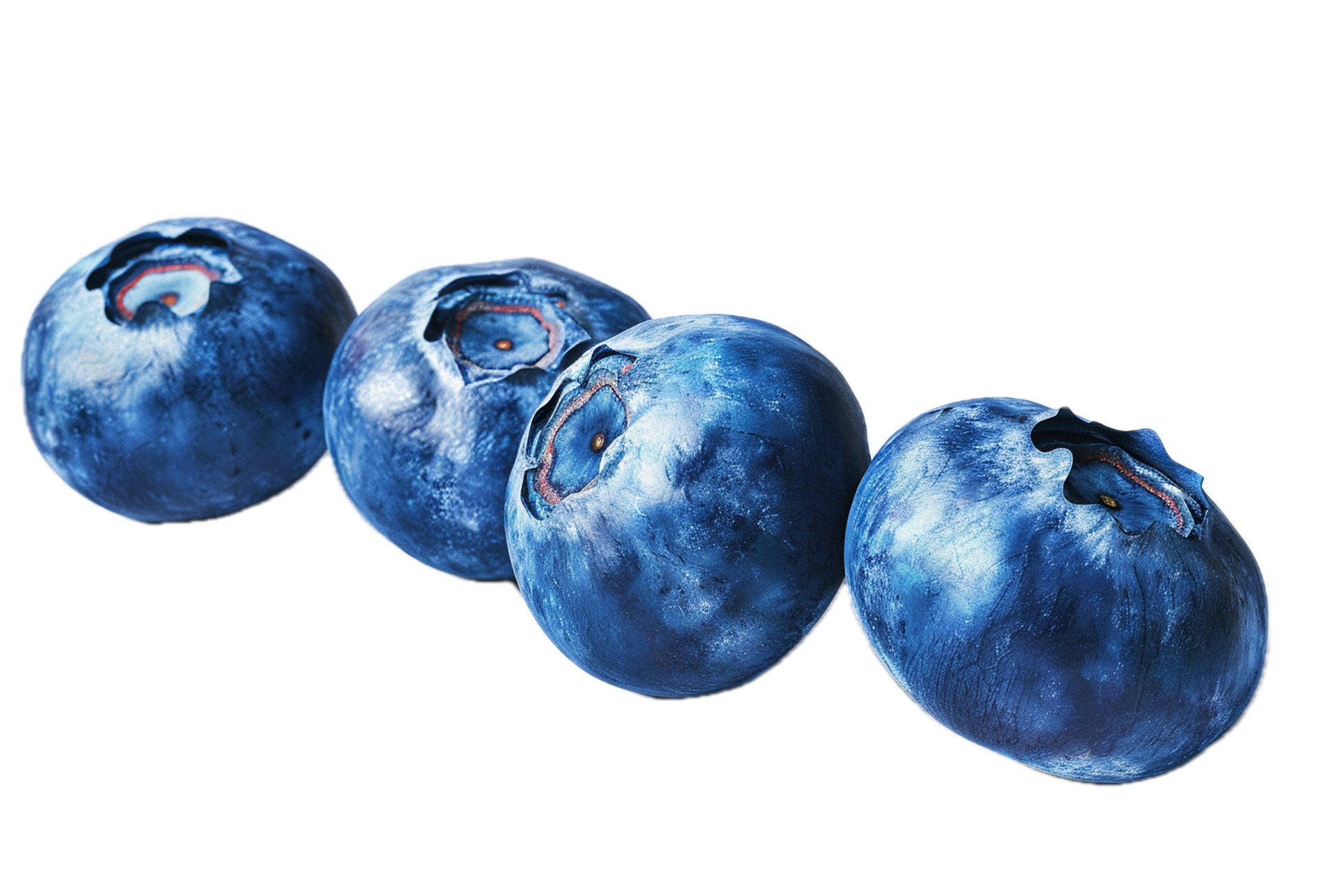 AI generated Fresh Blueberries Cluster png 41151356 PNG