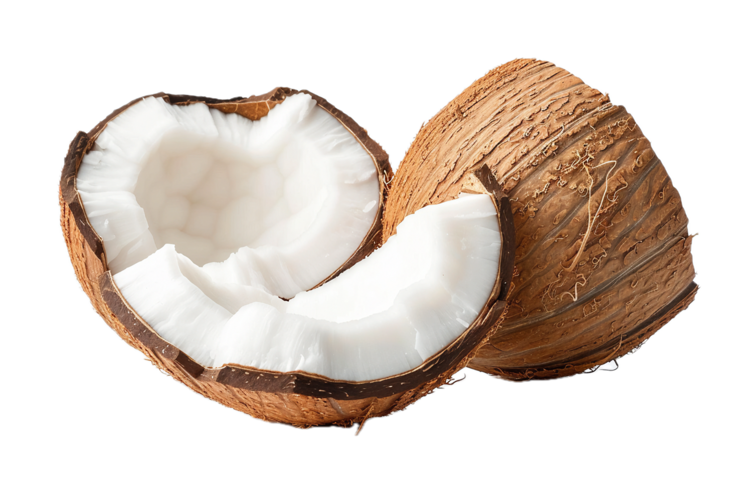 AI generated Cracked Open Coconut with Visible Flesh png 41151418 PNG AI generated Cracked Open Coconut with Visible Flesh png 41151418 PNG