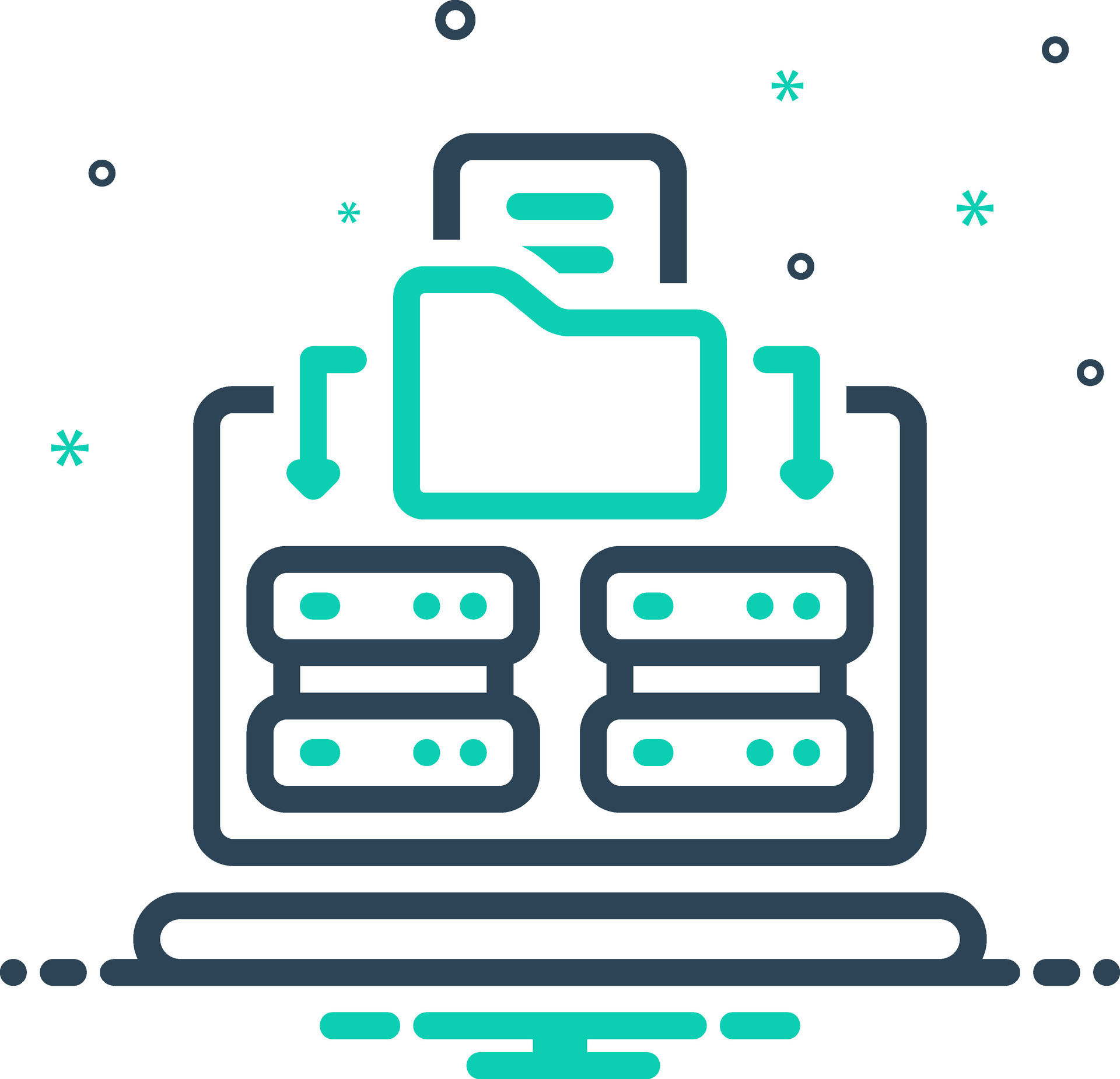 Vector mix icon for data extracting 41151883 Vector Art at Vecteezy