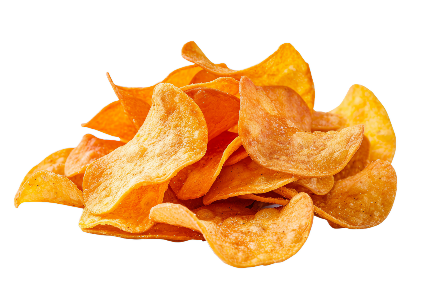 Ai Generated Crispy Golden Potato Chips Png 41153172 Png