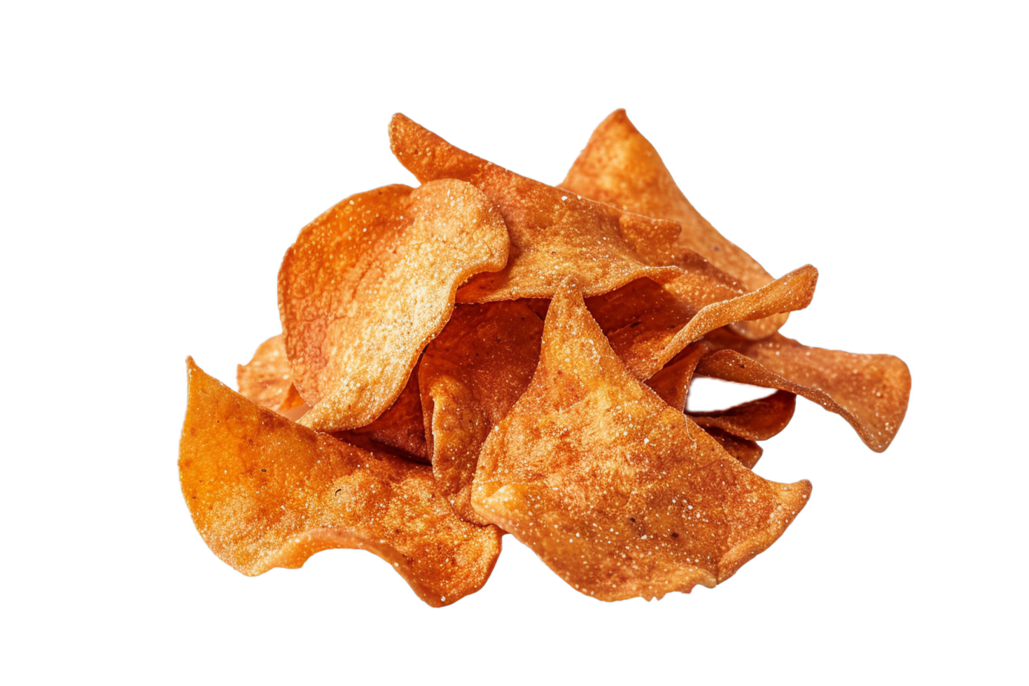 Ai Generated Crispy Golden Potato Chips Png 41153177 Png