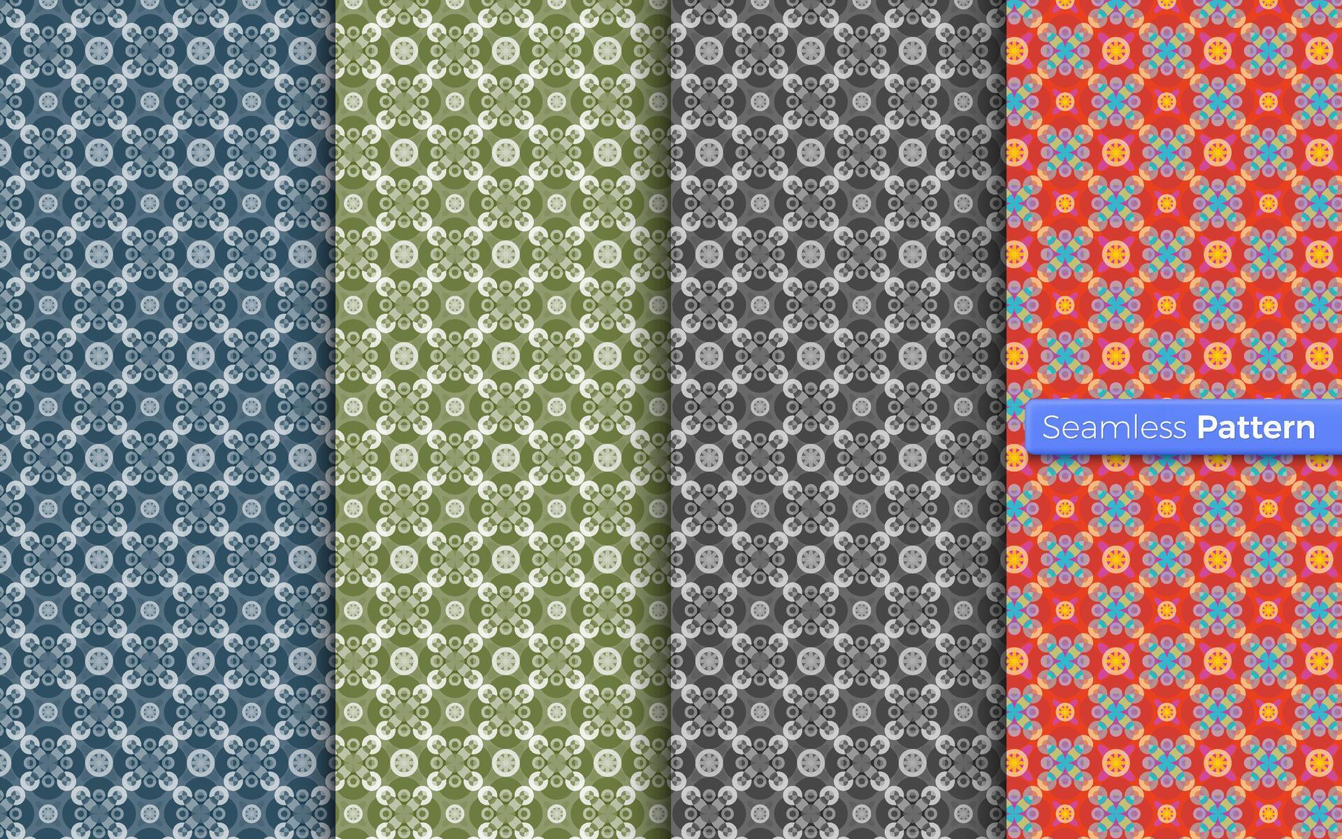 Abstract Circle Geometric Pattern Rainbow Background Contemporary Art Symmetric Minimal