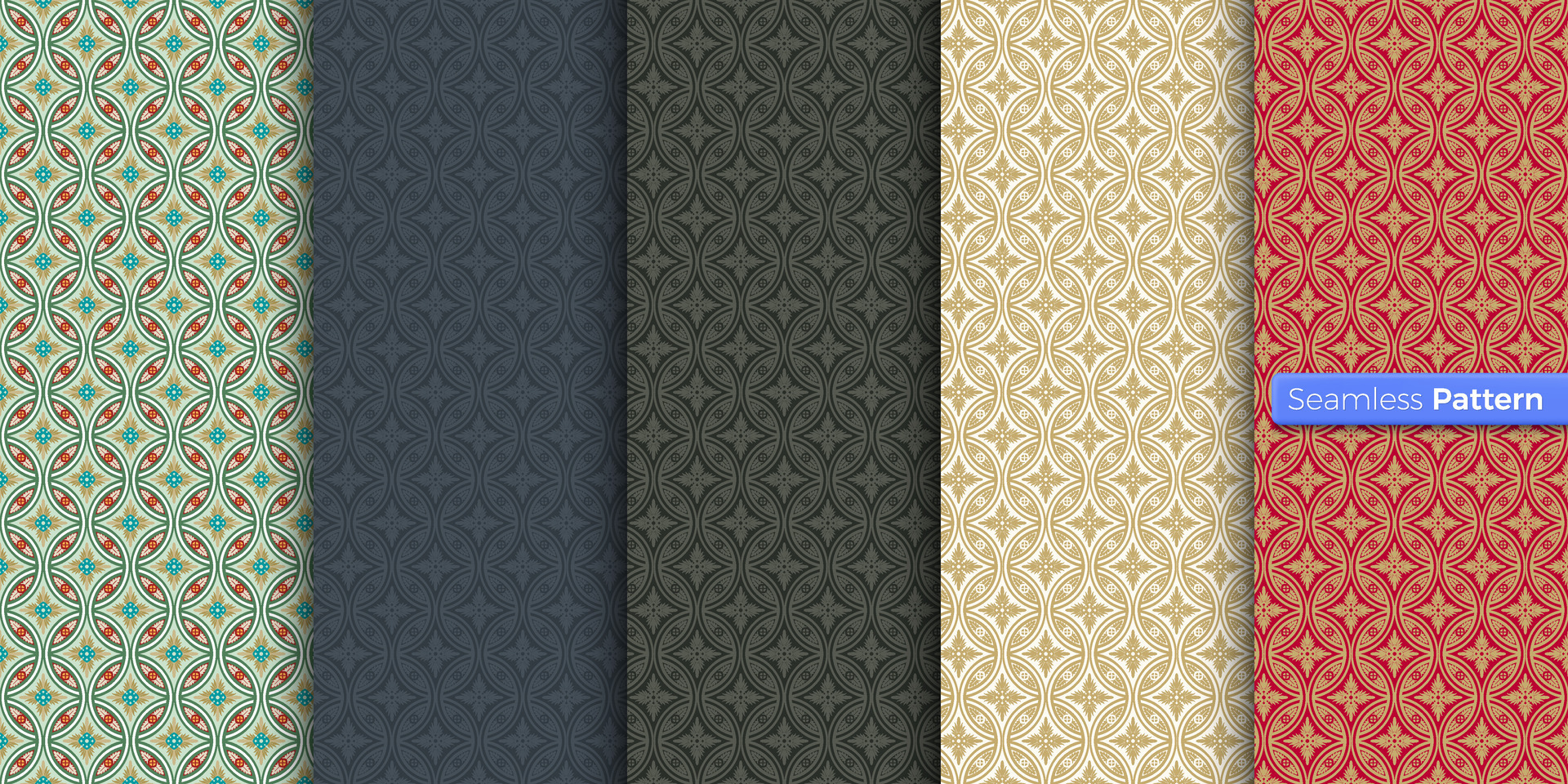 Abstract Circle Geometric Pattern Rainbow Background Contemporary Art Symmetric Minimal