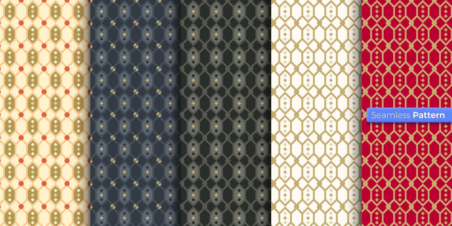 Abstract Square Geometric Pattern Colors Background Contemporary Art