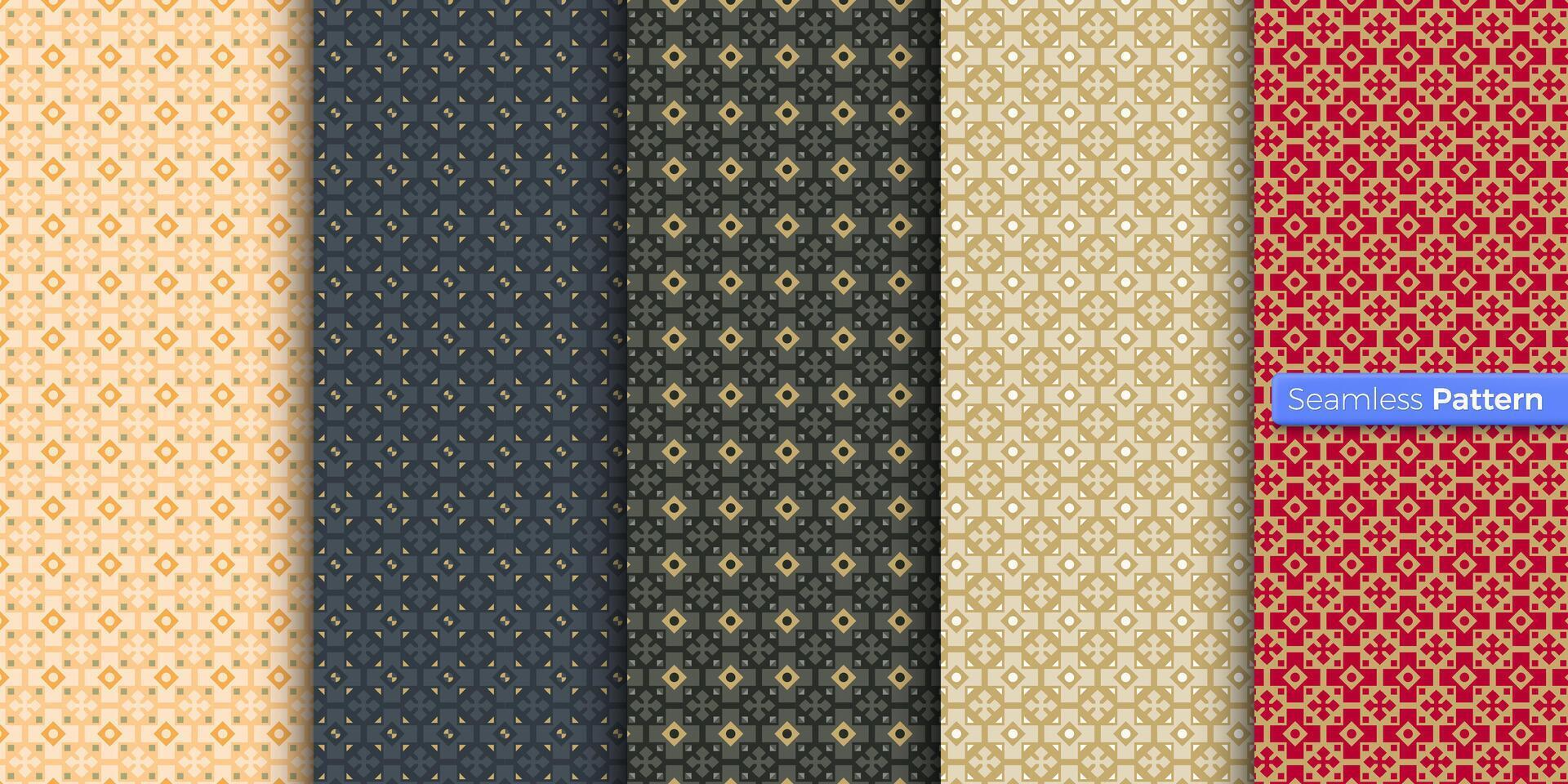 Abstract Square Geometric Pattern Colors Background Contemporary Art Symmetric Minimal Style