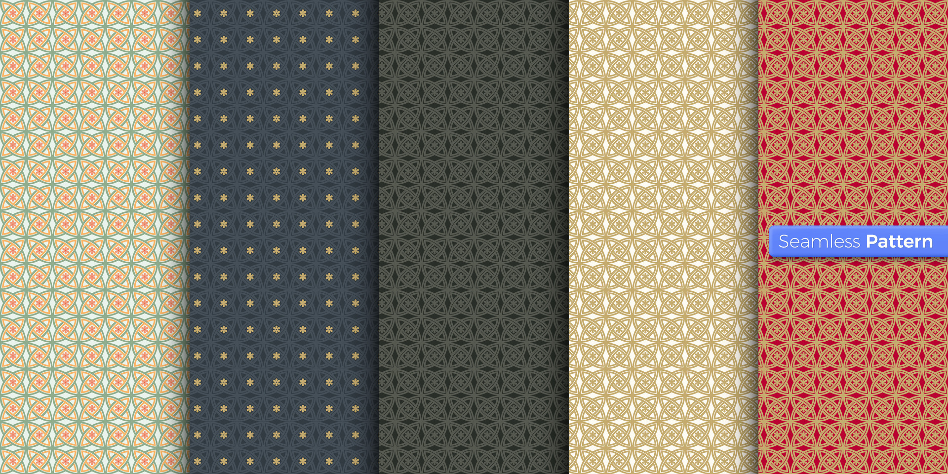 Abstract Circle Geometric Pattern Rainbow Background Contemporary Art Symmetric Minimal