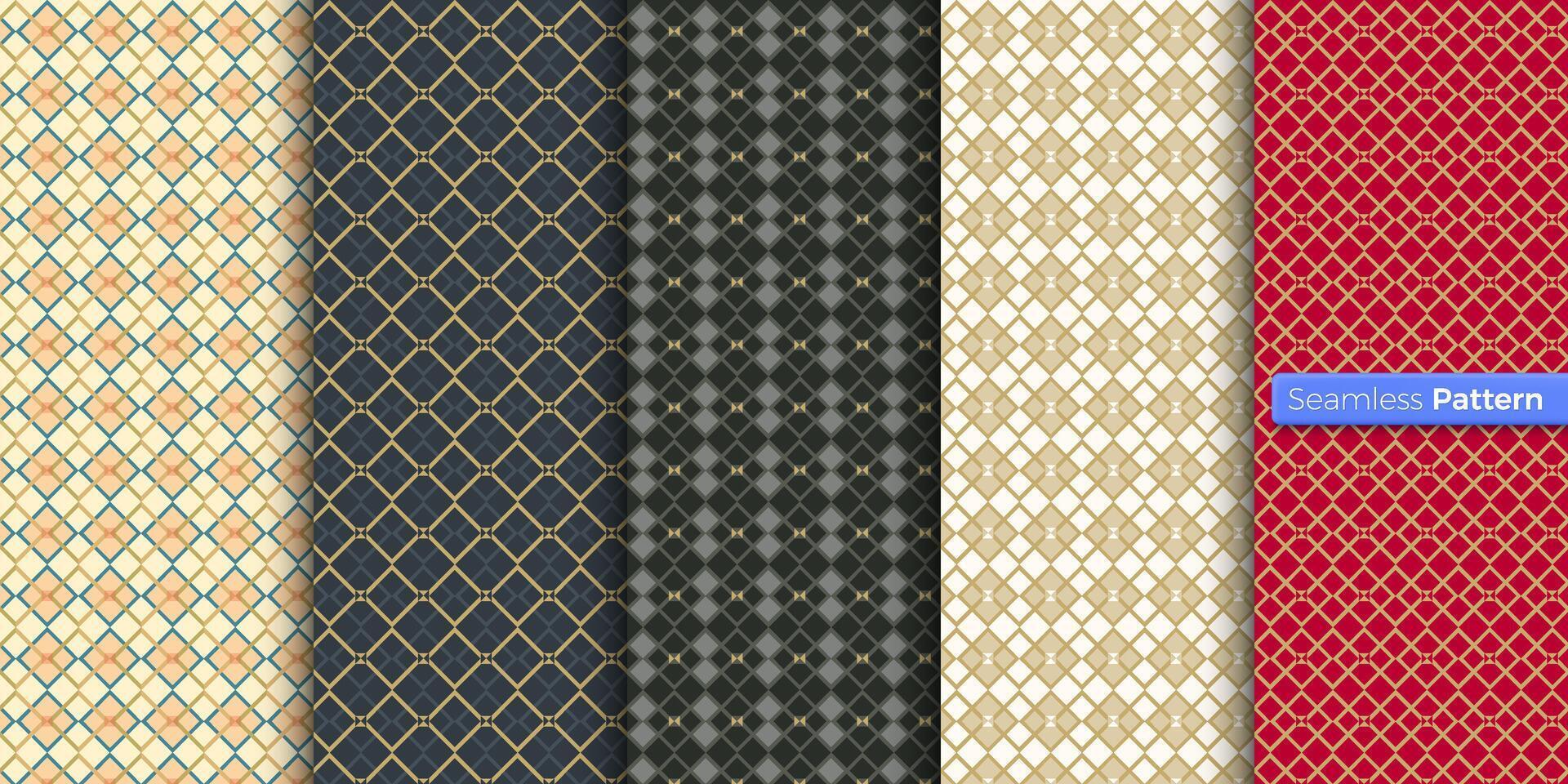 Abstract Square Geometric Pattern Colors Background Contemporary Art