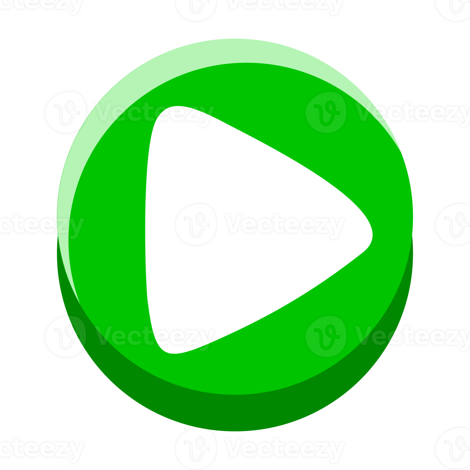 Play button isolated. Vector design. 41165833 PNG