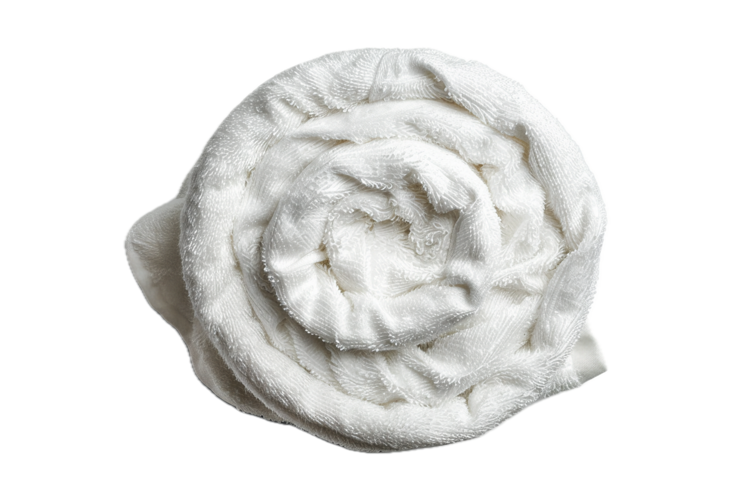 AI generated Rolled White Towel png 41166498 PNG