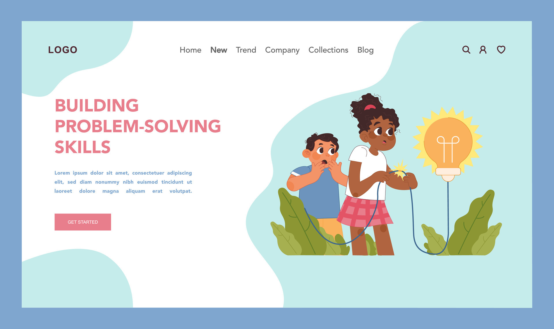 Problem solving skills concept. Flat vector illustration 41168950 ...