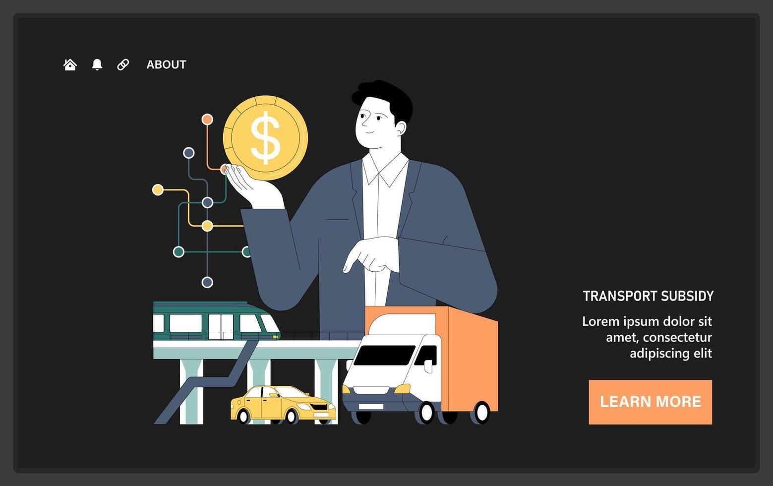 Government subsidy web or landing. Transport and infrastructure sector ... Government subsidy web or landing. Transport and infrastructure sector ...