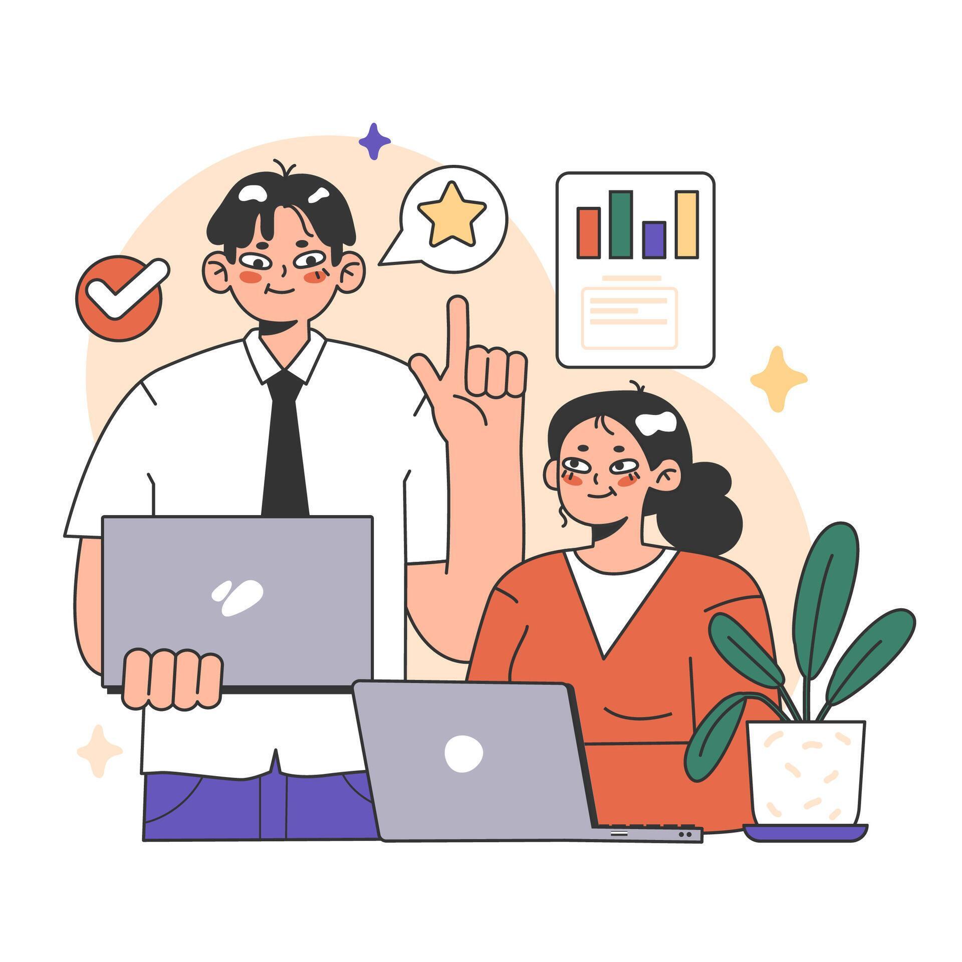 Training workshop. Interactive training process. Professional ...