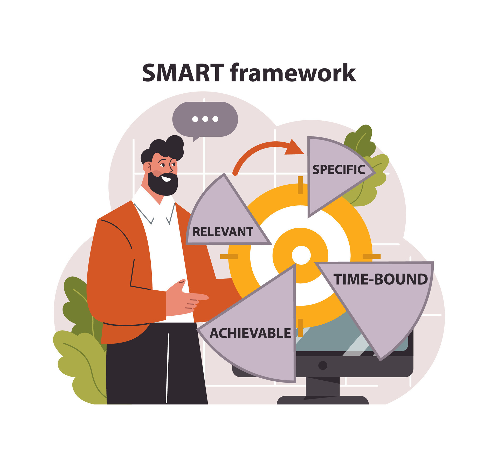 Smart Framework Concept Flat Vector Illustration 41171355 Vector Art At Vecteezy