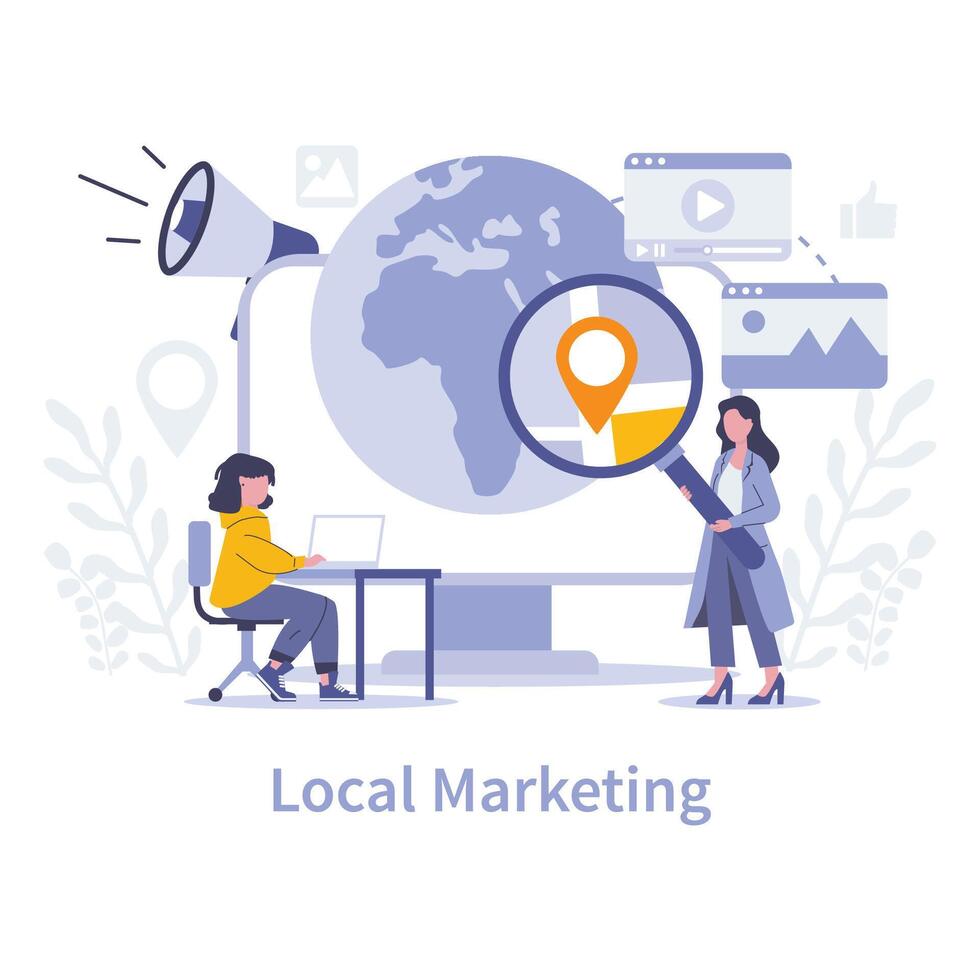 Strategic approaches in marketing concept. Vector illustration 41171629 ...