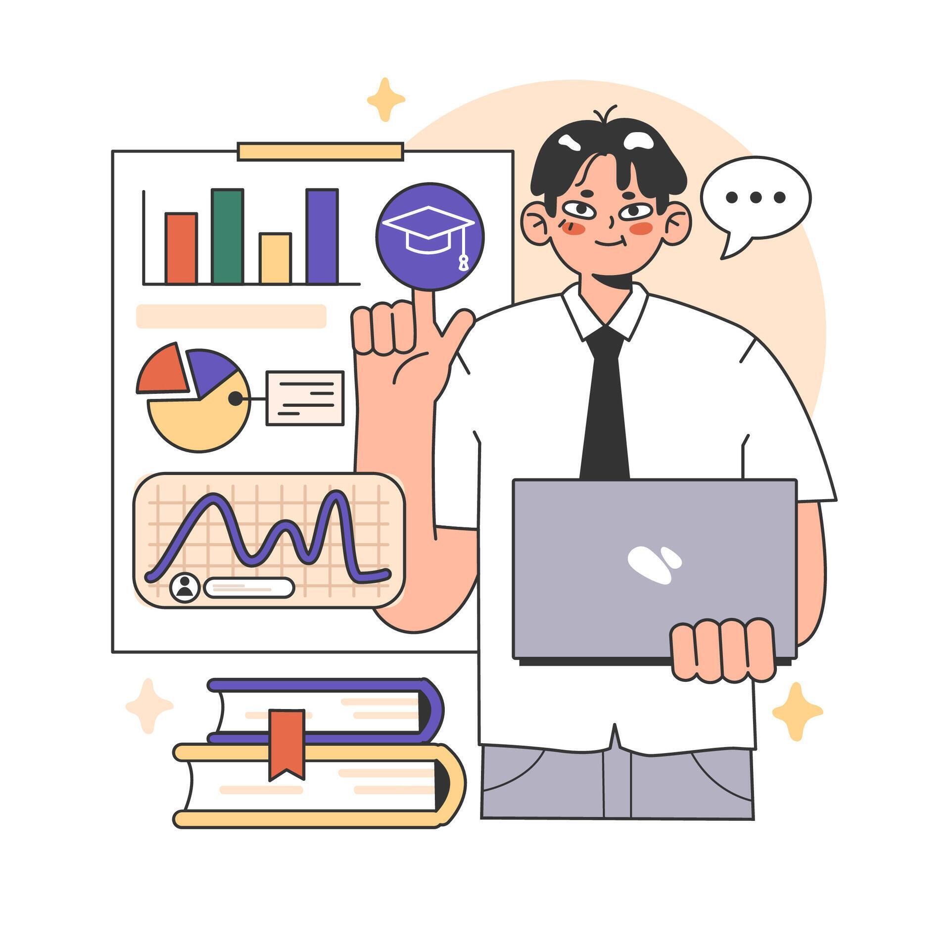 Training workshop. Interactive training process. Professional ...