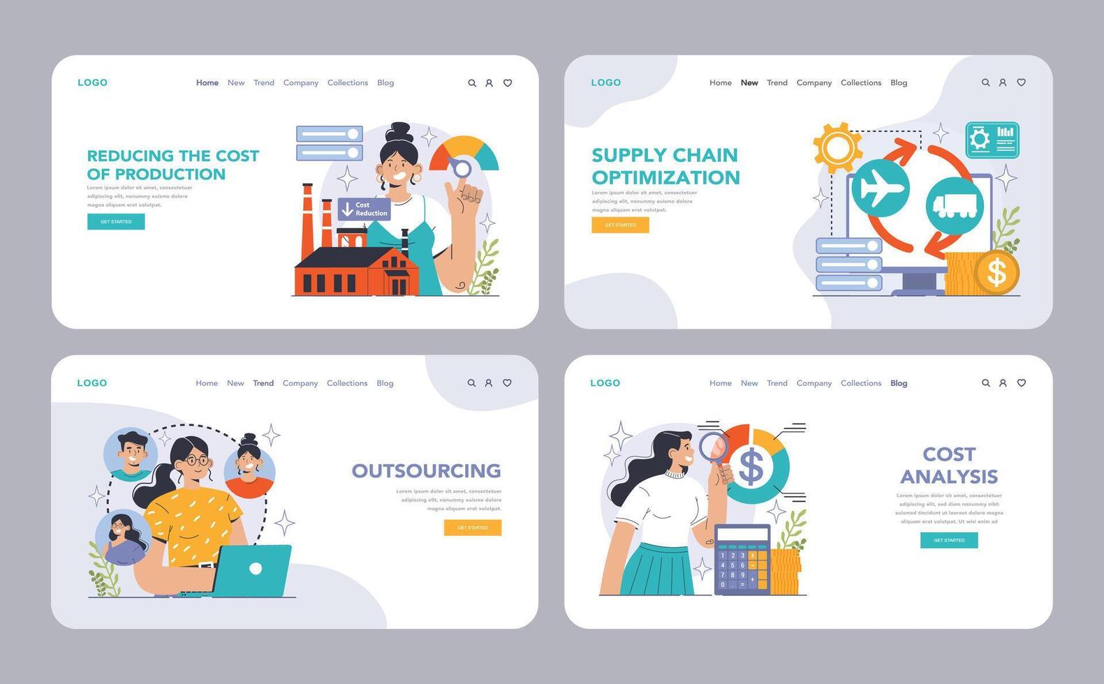 Reducing The Cost Of Production Web Or Landing Set Automatization