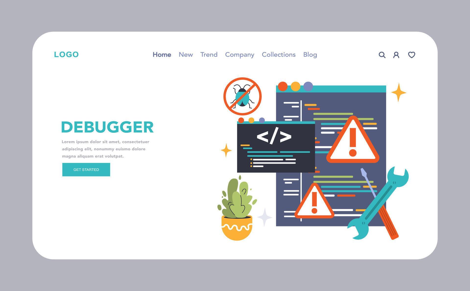 Software testing web banner or landing page. Code testing 41175549 ... Software testing web banner or landing page. Code testing 41175549 ...
