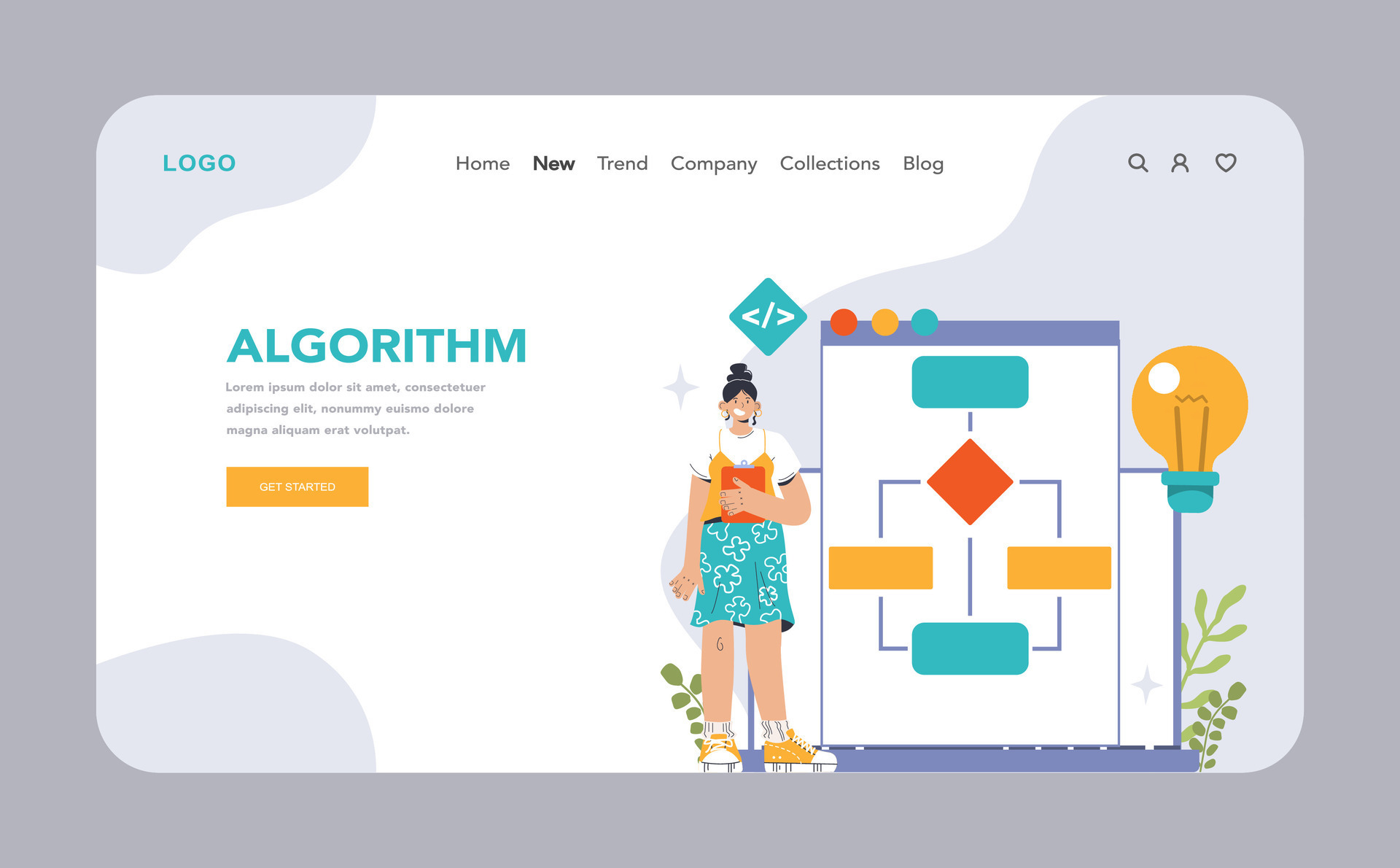 Software Development Web Banner Or Landing Page Coding 41176505